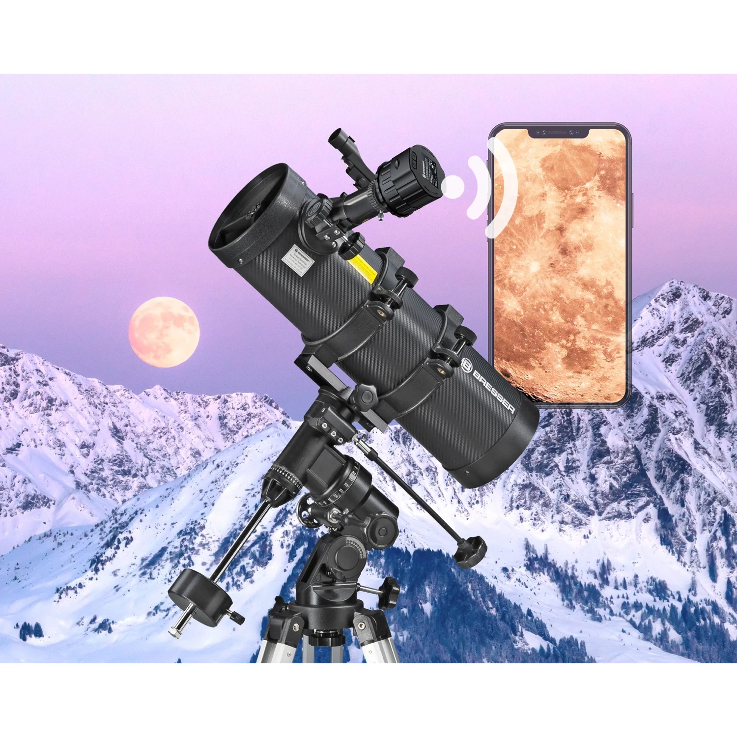 Bresser Teleskop-Set Spica Plus EQ inkl. WLAN-Okularkamera kaufen bei OBI