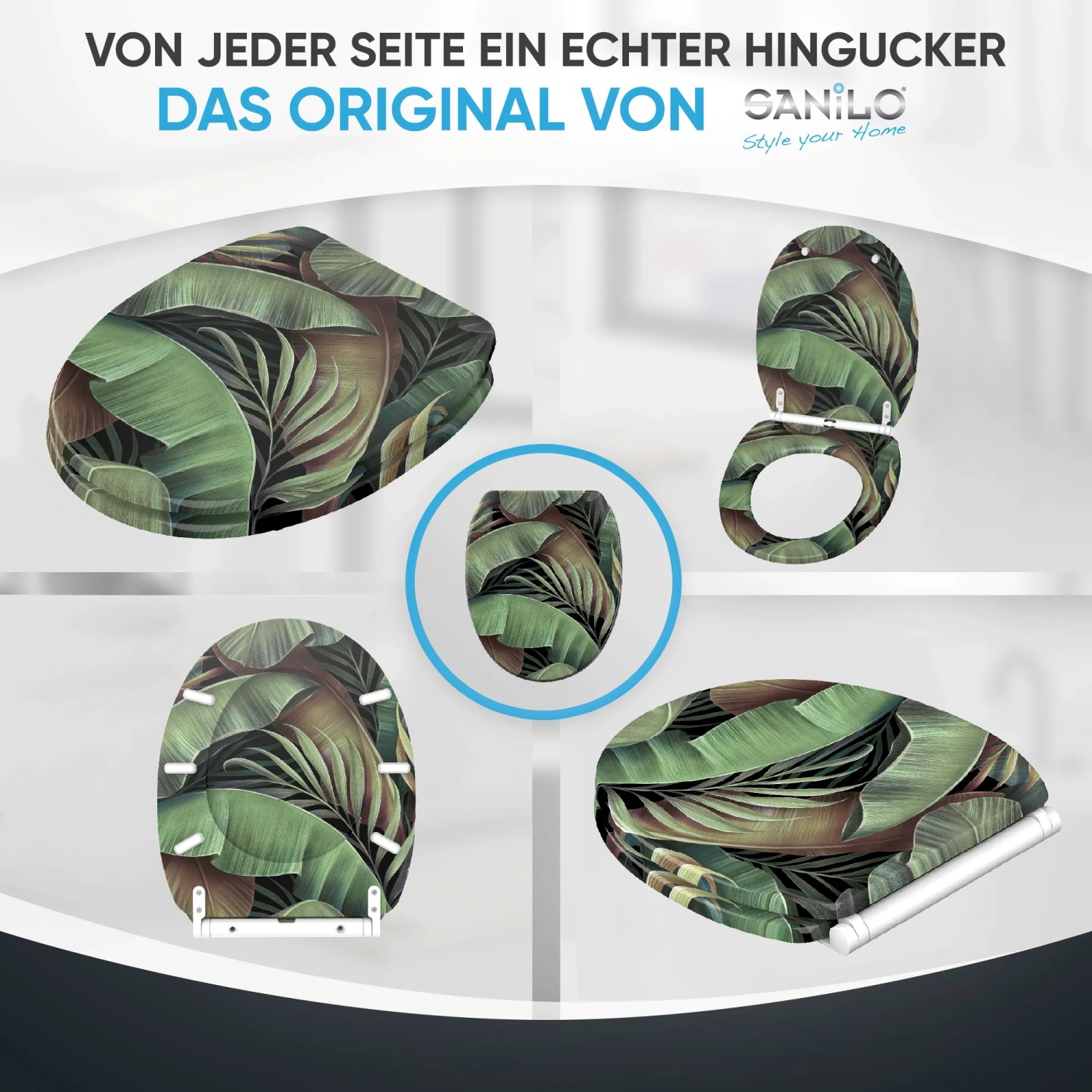 Sanilo WC Sitz Mit Absenkautomatik Top Fix Jungle Kaufen Bei OBI Sanilo WC Sitz Mit Absenkautomatik Top Fix Jungle Kaufen Bei OBI