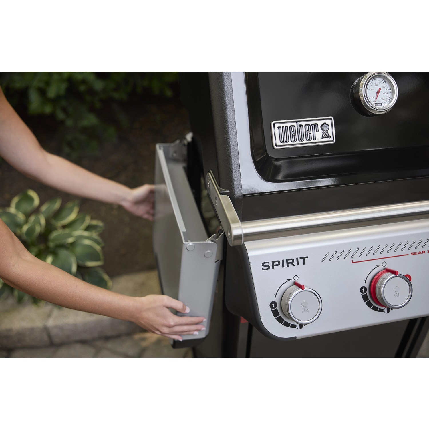 Weber Gasgrill E-425 GBS Spirit 2025 mit 4 Brennern Schwarz kaufen bei OBI