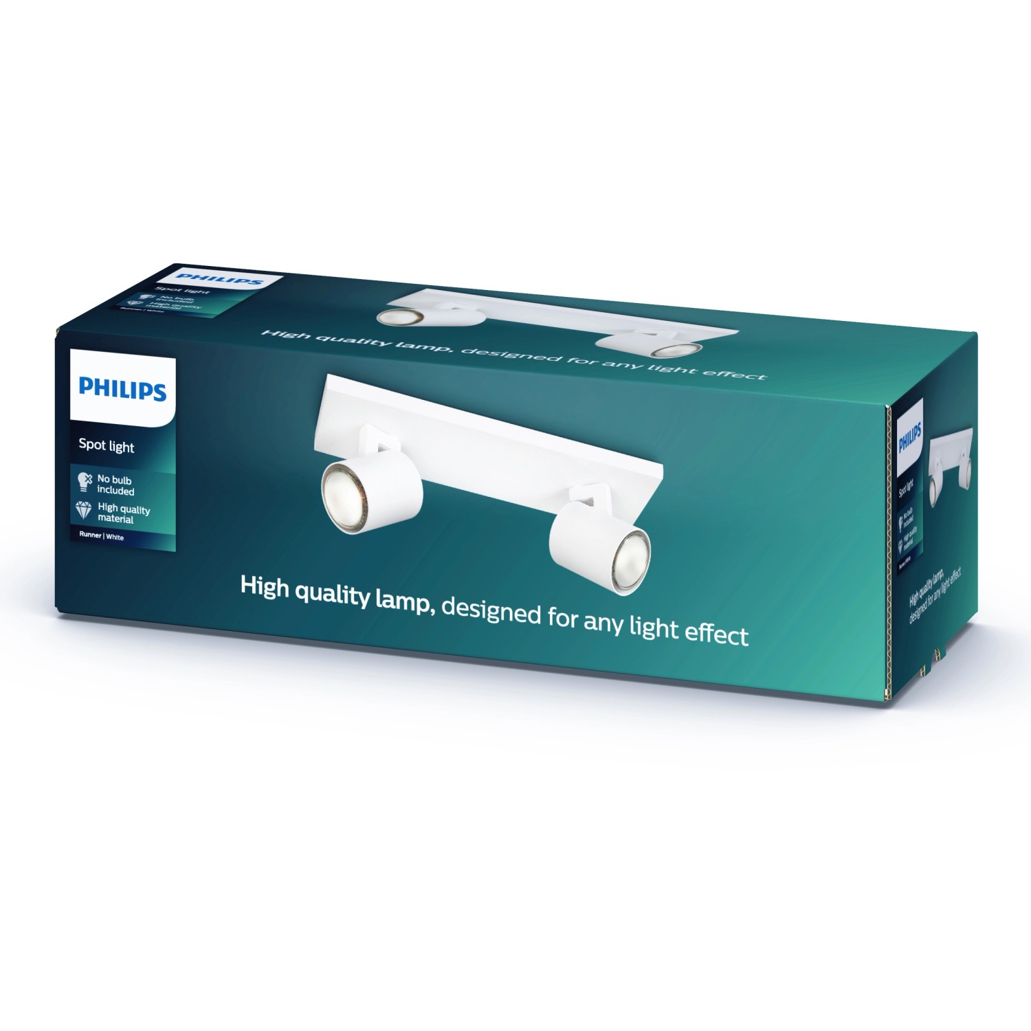 Philips Spot 2er Runner Weiß kaufen bei OBI