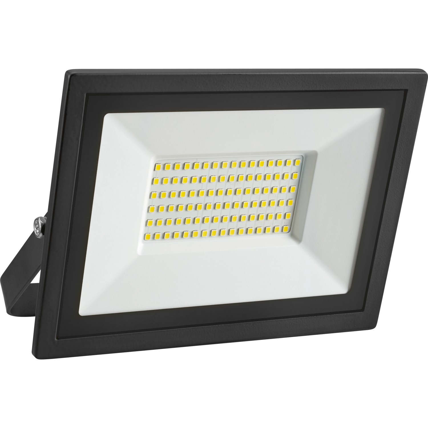 Außenstrahler FL 35W - LED Aluminium Schwarz kaufen bei OBI