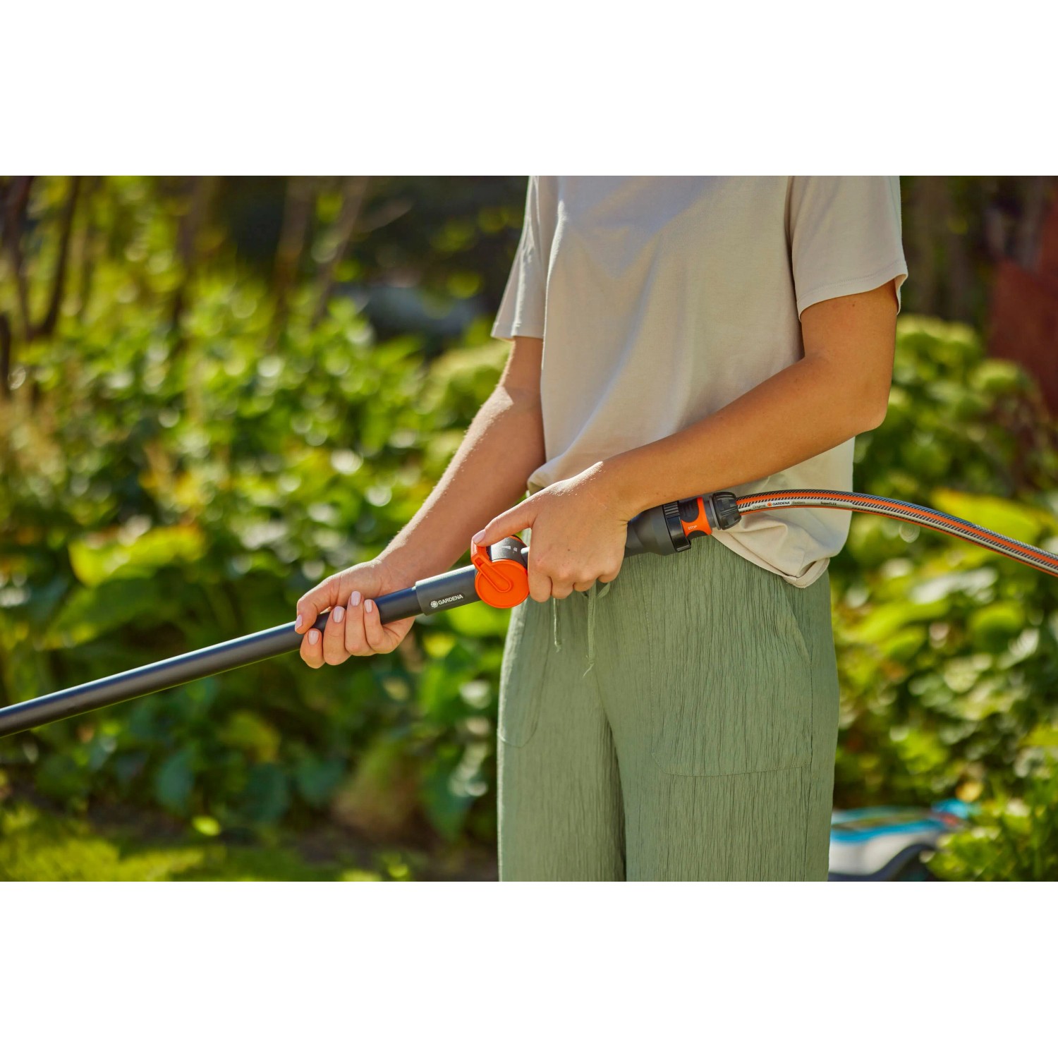 Gardena Cleansystem Stiel M 150 cm Anthrazit kaufen bei OBI