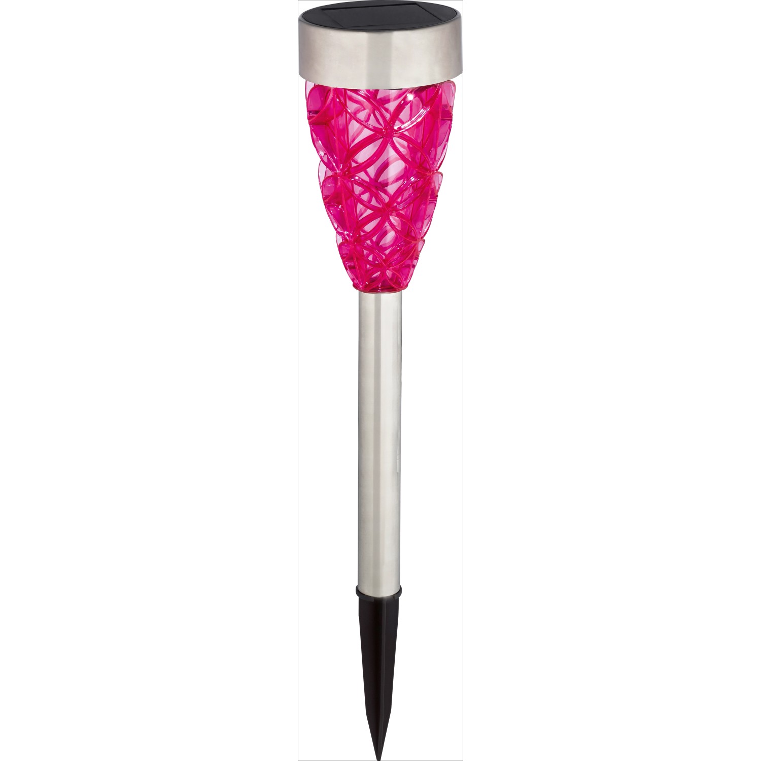 LED-Solarspieß Donati Pink kaufen bei OBI