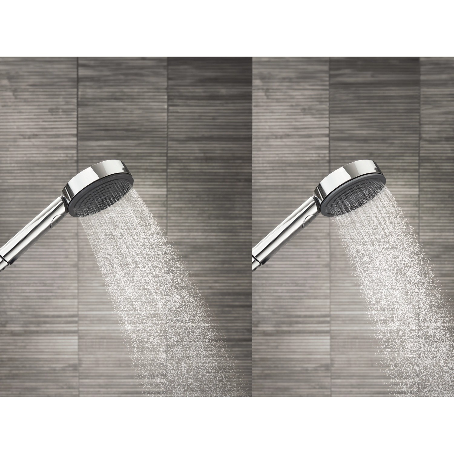 Hansgrohe Duschbrause Pulsify Select S 105 Chrom mit 3 Strahlarten ...