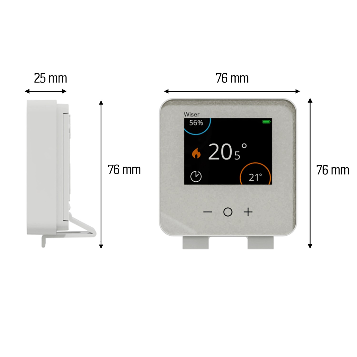 Schneider Electric Wiser Raumthermostat CCTFR6400 bei OBI