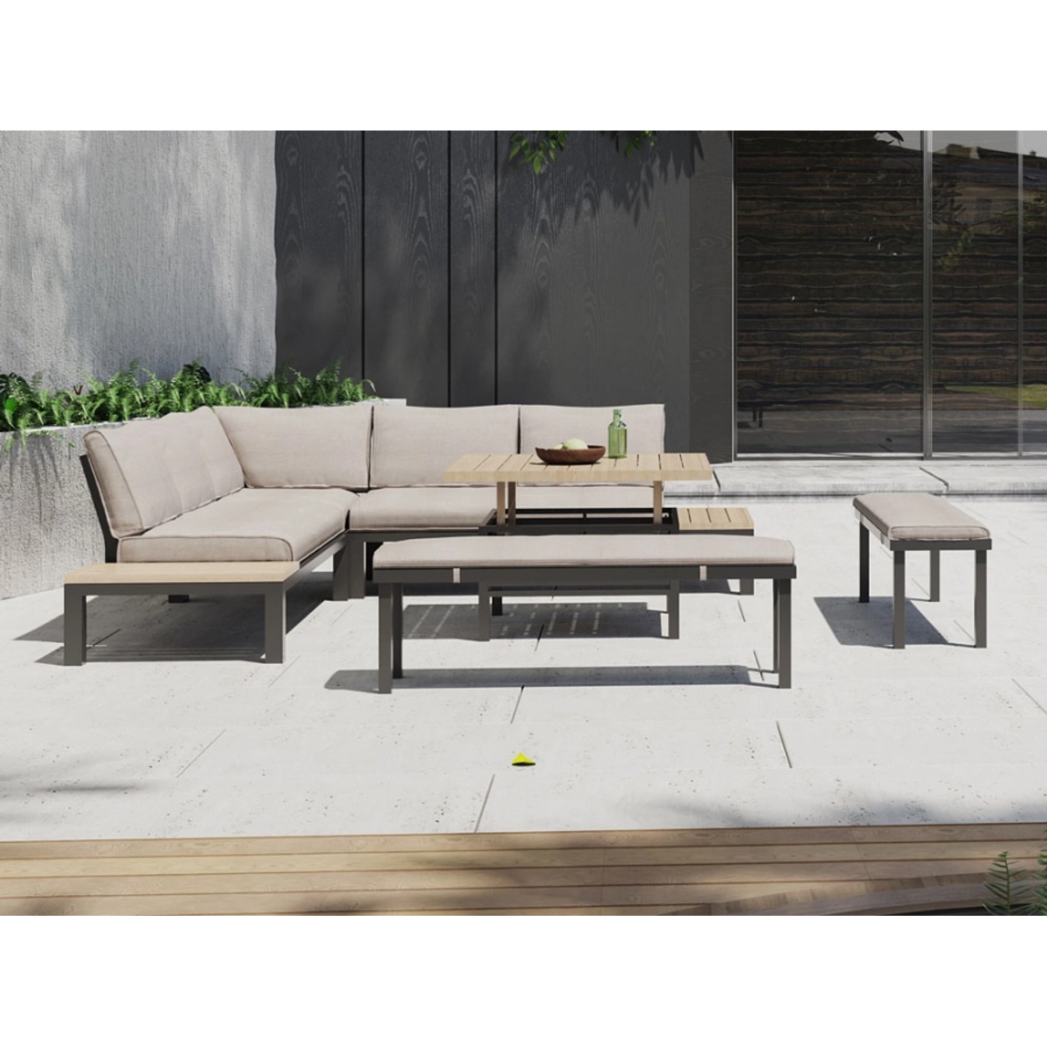 Creador Lanza Lounge-Set 6-tlg. Aluminium kaufen bei OBI