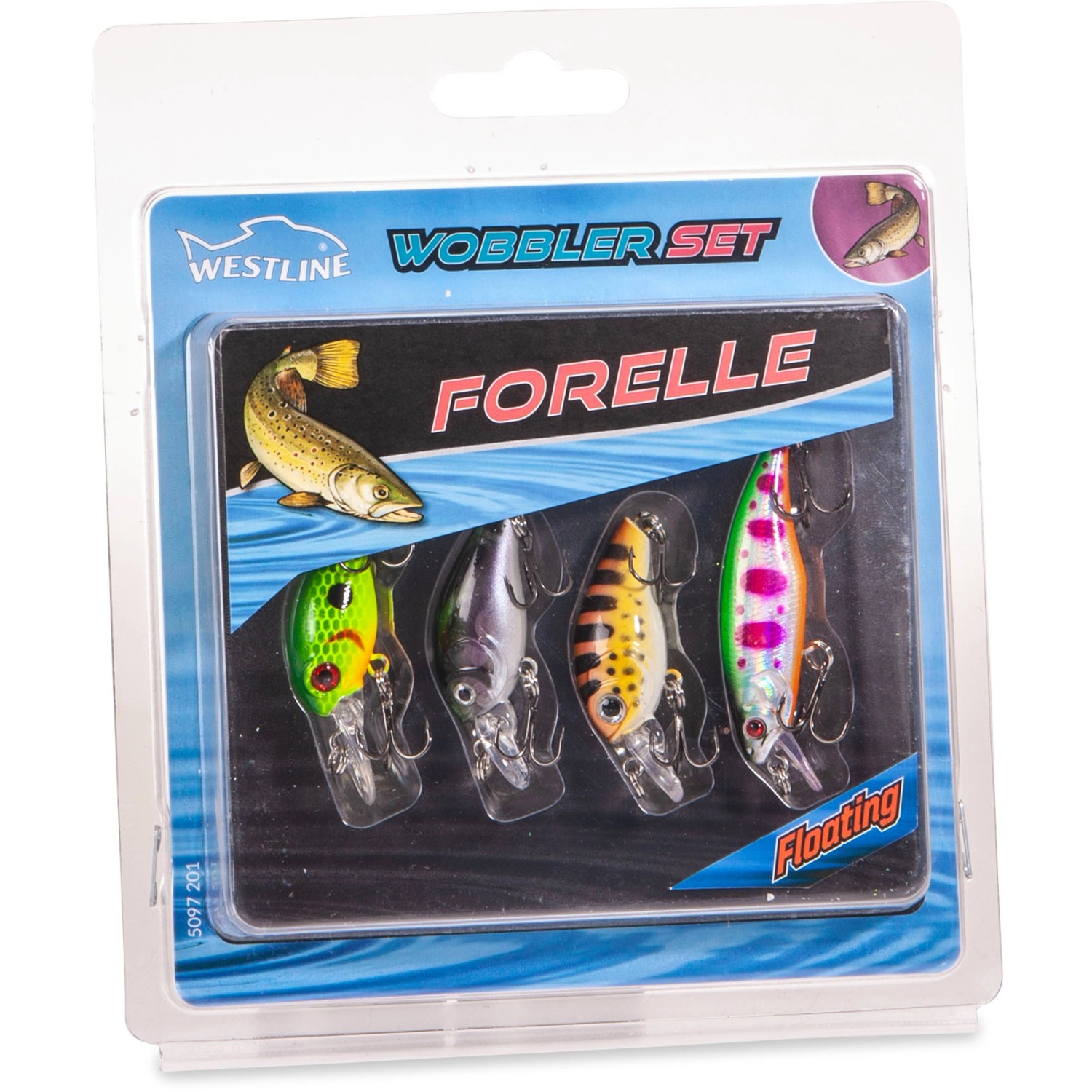 Westline Wobbler-Set Forelle Mehrfarbig kaufen bei OBI