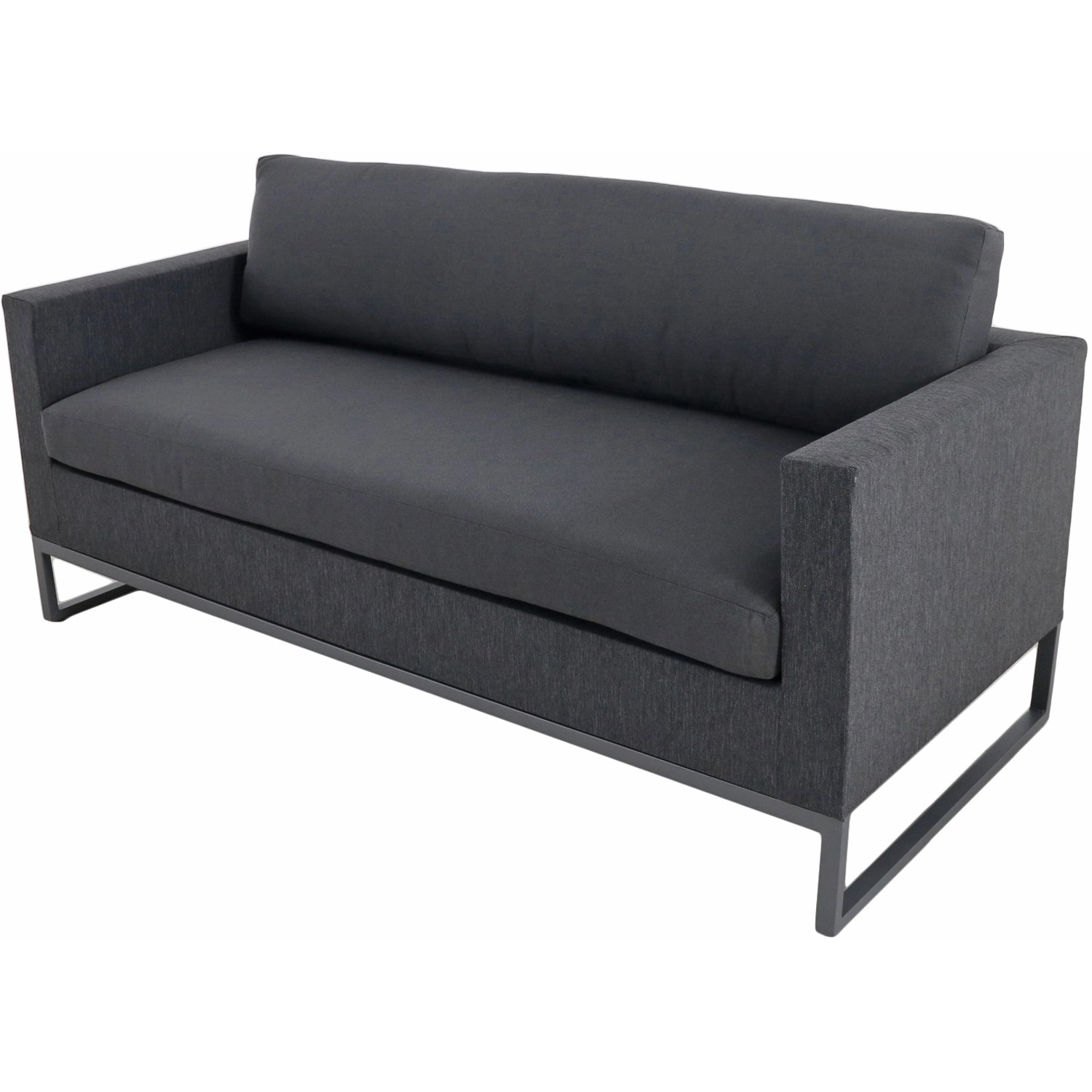 Garden Pleasure Sofa-Set Yara 2-teilig Anthrazit-Grau kaufen bei OBI