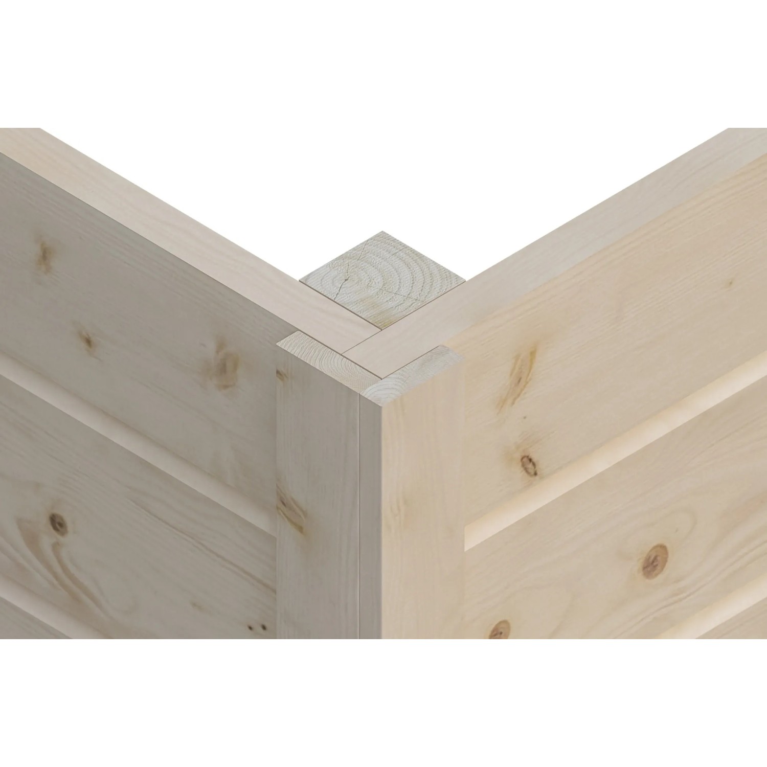 Skan Holz Blockbohlenhaus Dilbeek 513 x 320 cm 28 mm Wandstärke kaufen ...