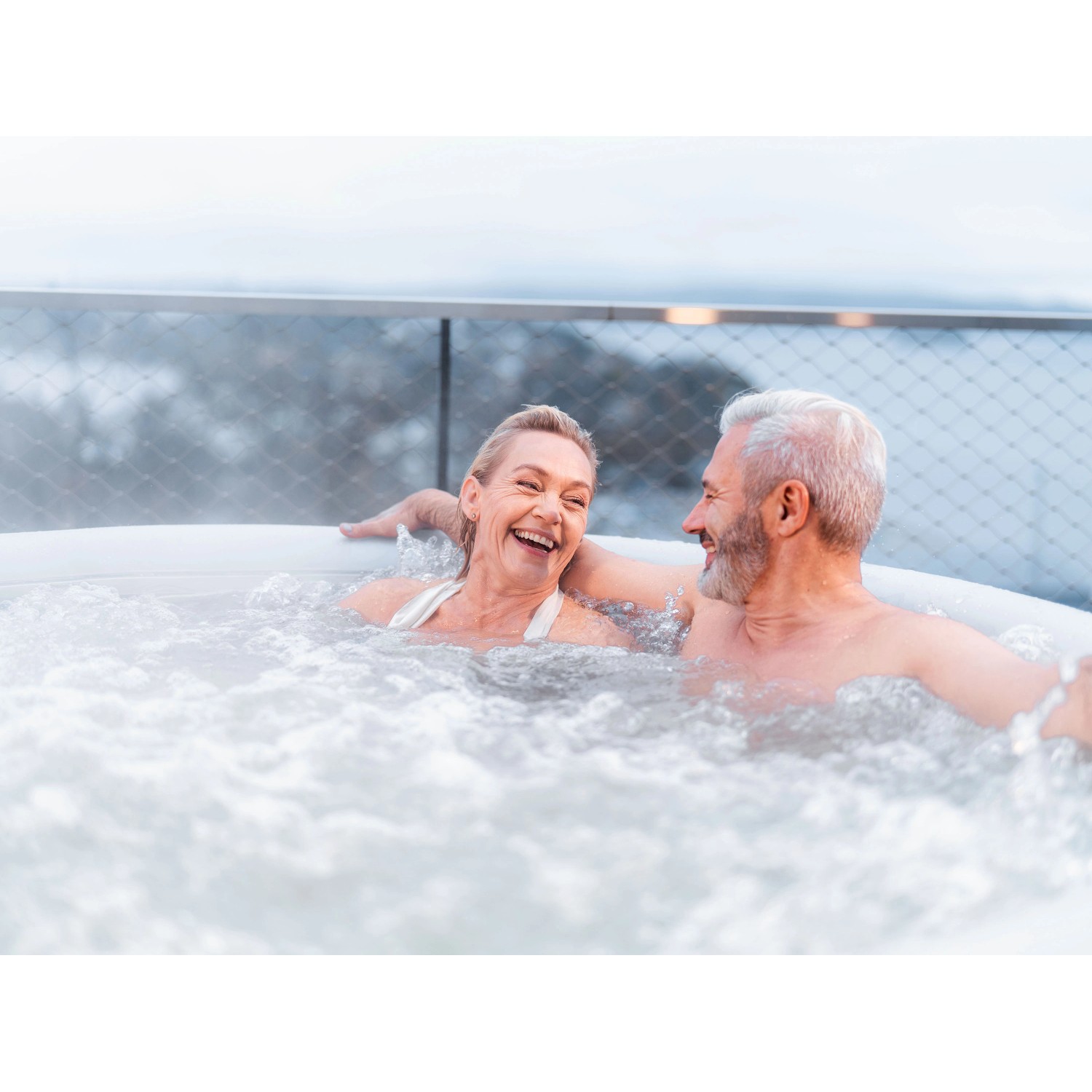 MSpa Lite Whirlpool mit Hydromassage Glow AirJet kaufen bei OBI