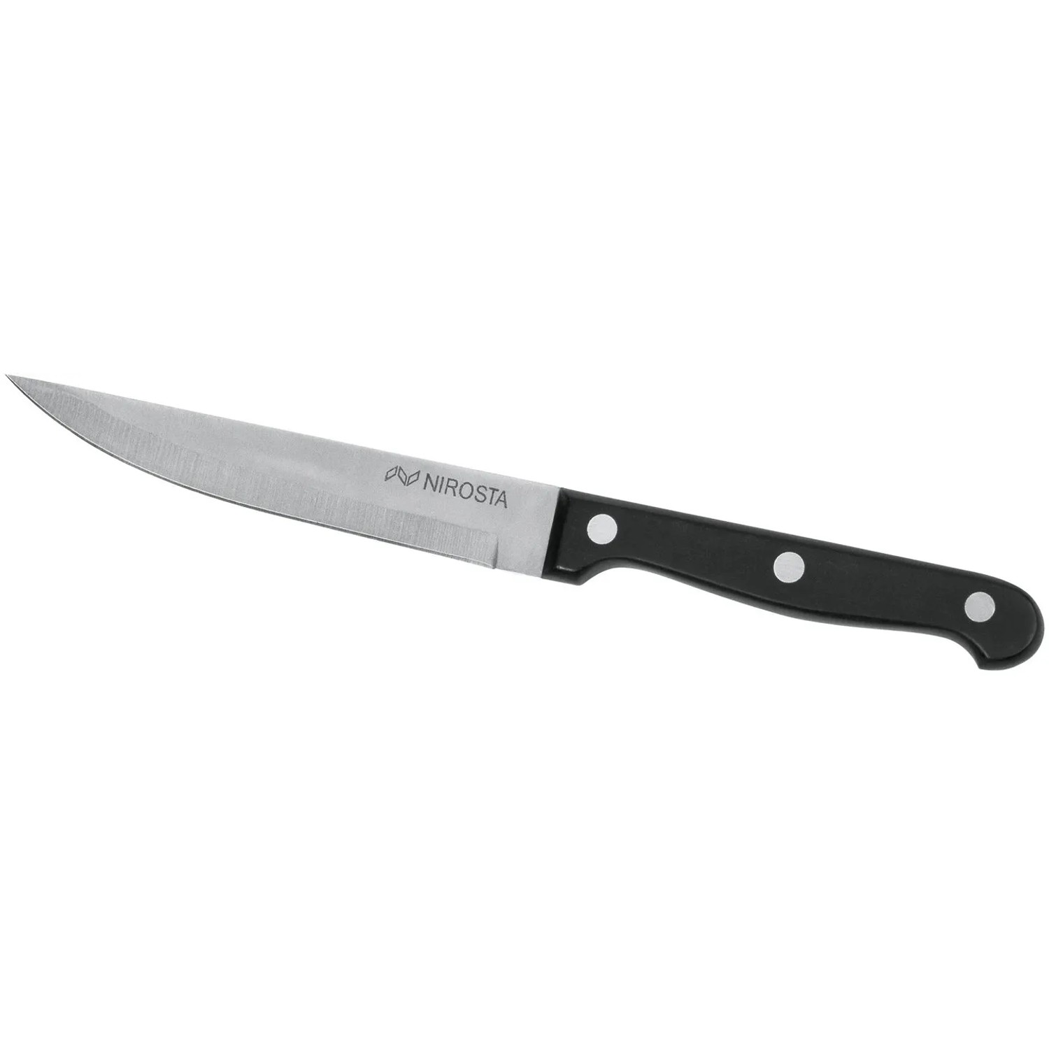 Nirosta Steakmesser Mega 21 cm Schwarz-Silber kaufen bei OBI