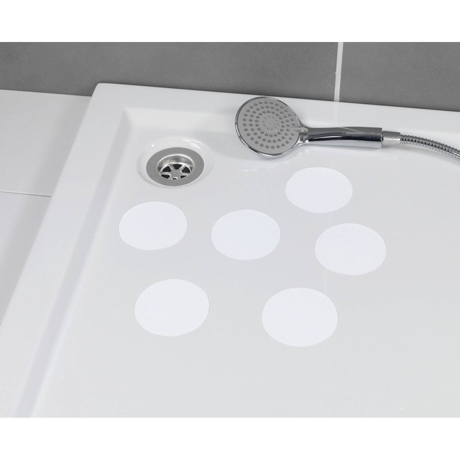 Wenko Anti-Rutsch-Sticker 6er-Set für Badewanne & Dusche Rund kaufen ...