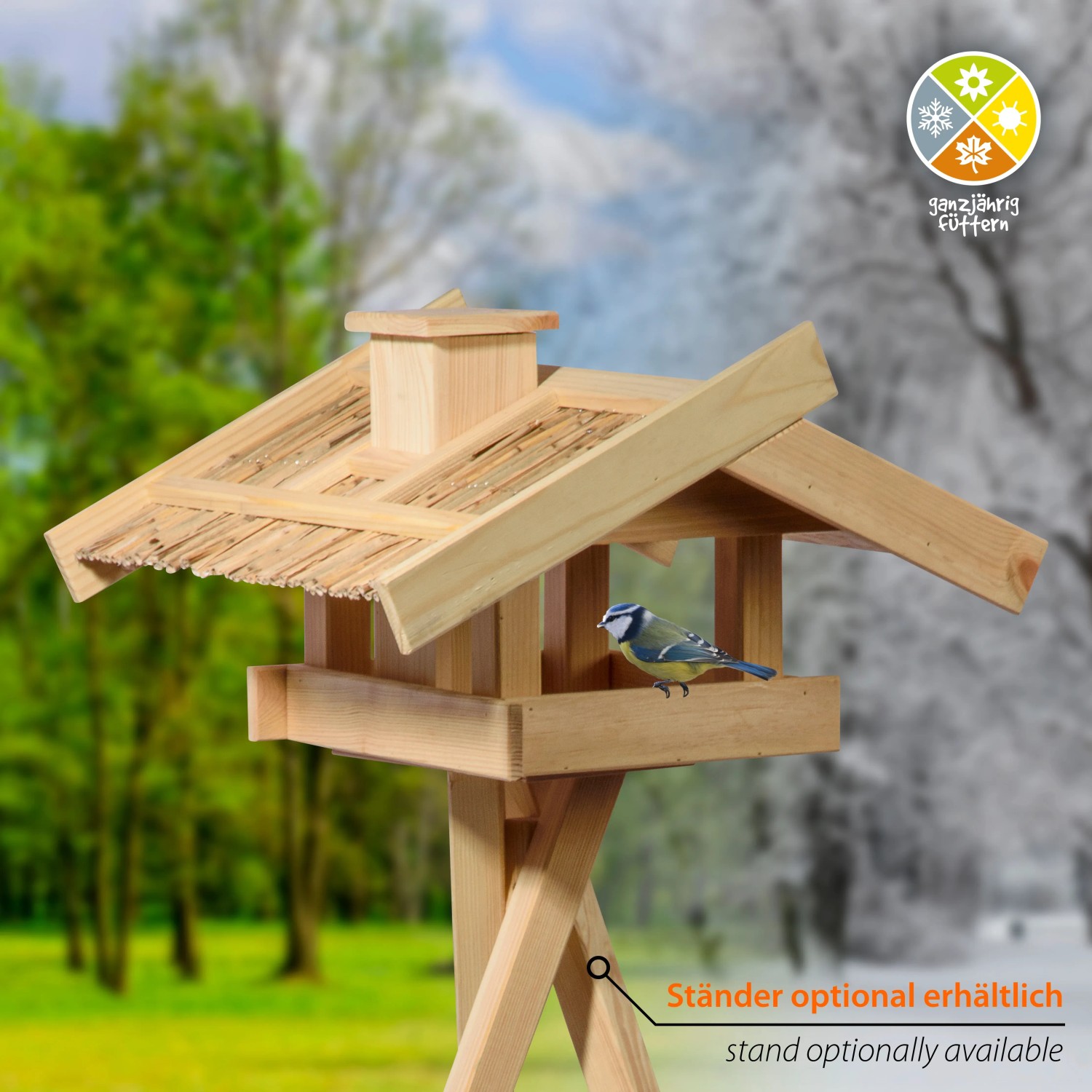 Schne Vogelhaus Mit Stnder Obi Ebenbild