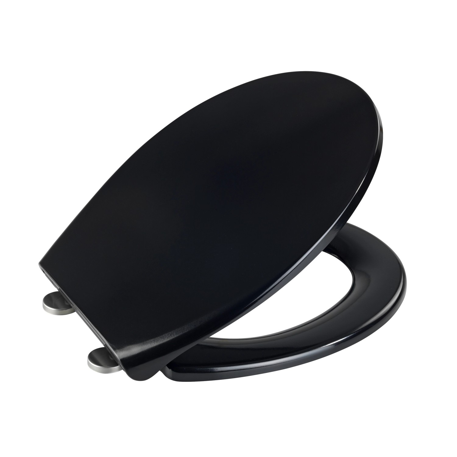 Wenko WC-Sitz Vorno Neo aus Duroplast Schwarz kaufen bei OBI