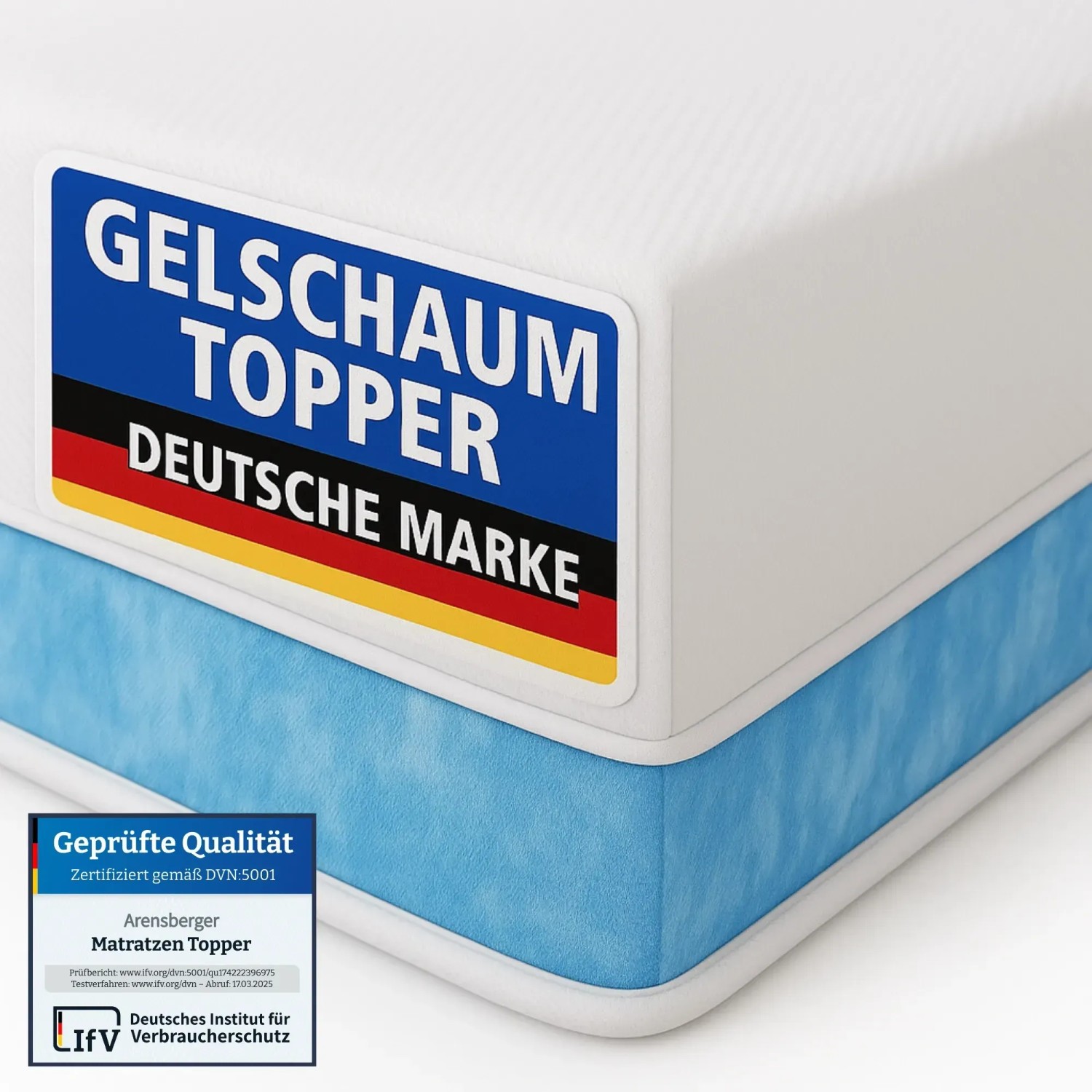 Gelschaum Topper 120x200