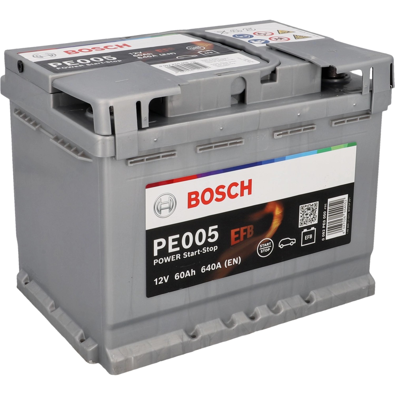 Bosch Batterie PowerLine EFB 60Ah/640A kaufen bei OBI