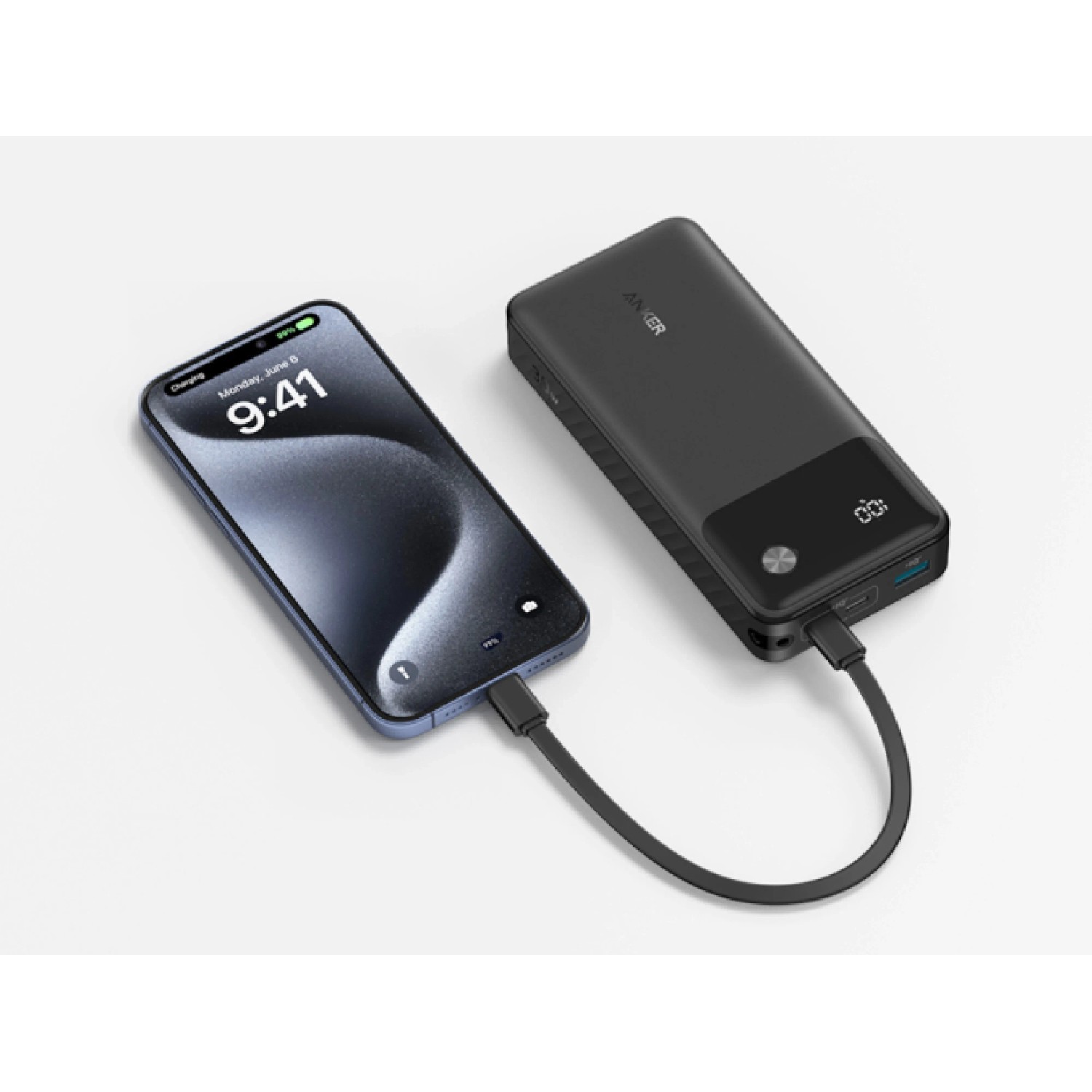 Anker Handy Powerbank 30 W mit integriertem USB-C Kabel kaufen bei OBI