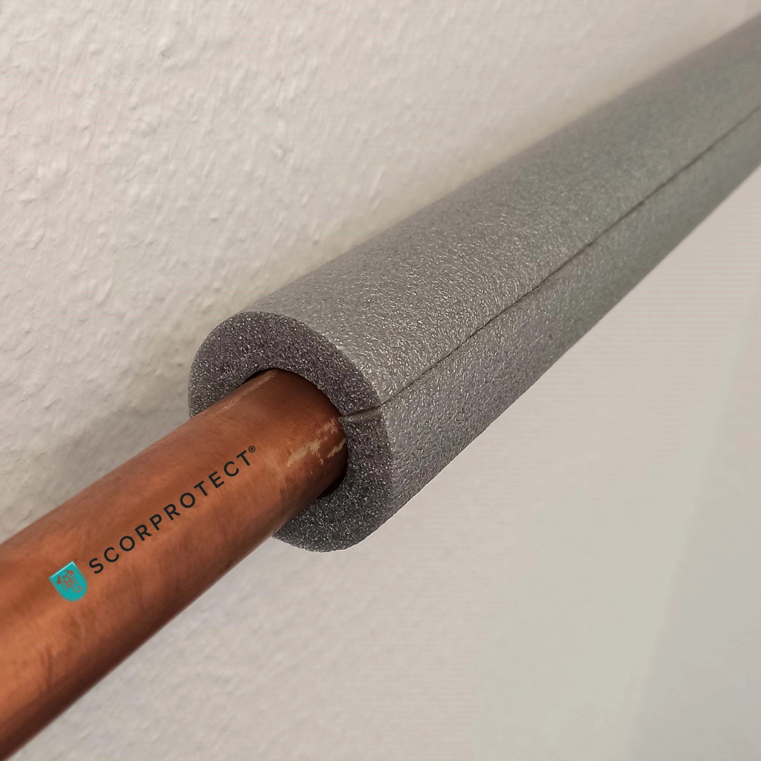 Scorprotect Graue PE Rohrisolierung Selbstklebend 42 X 13 X 1 Meter ...