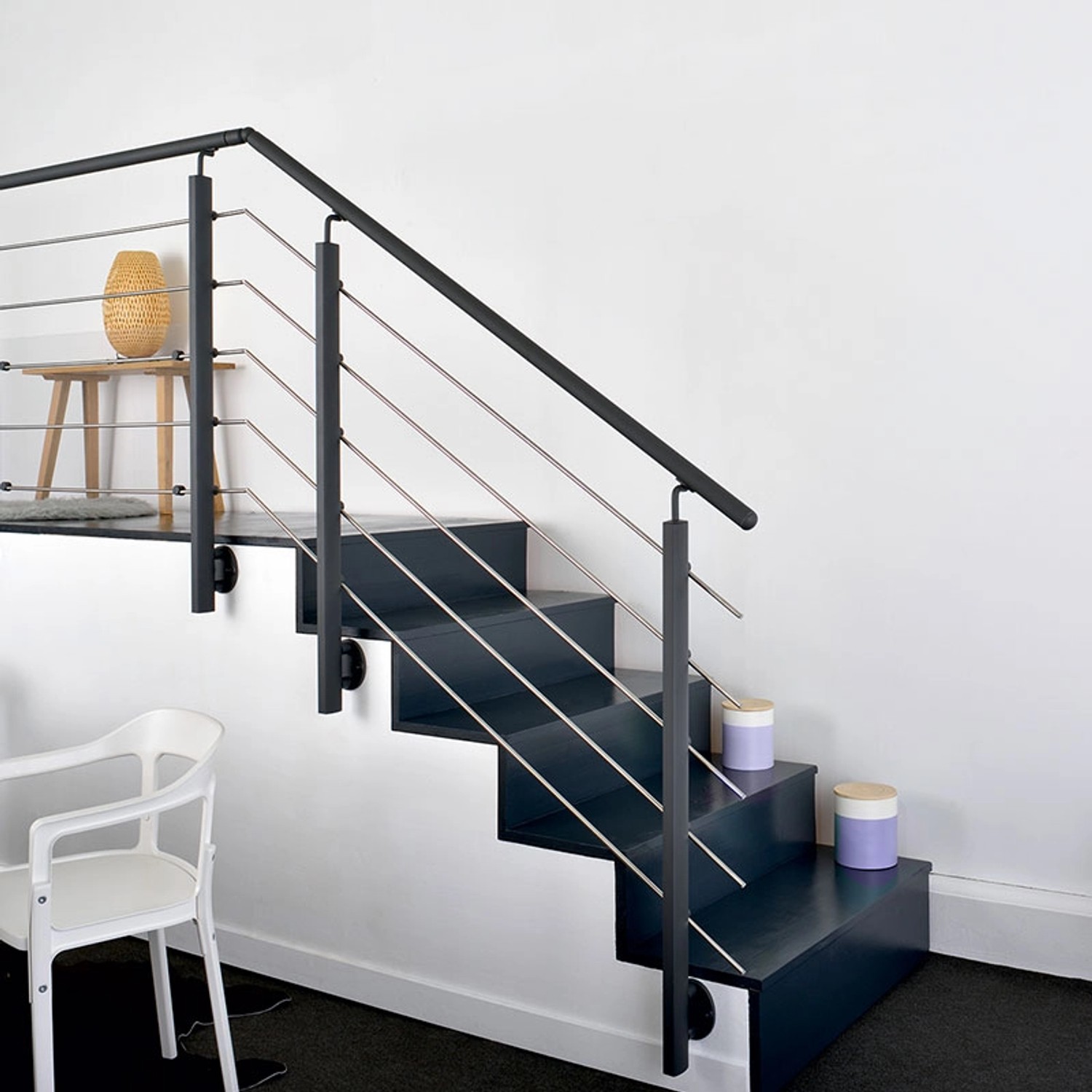 Kordo Zusätzlicher Pfosten Alu Seitliche Befestigung Anthrazit Inoline ...