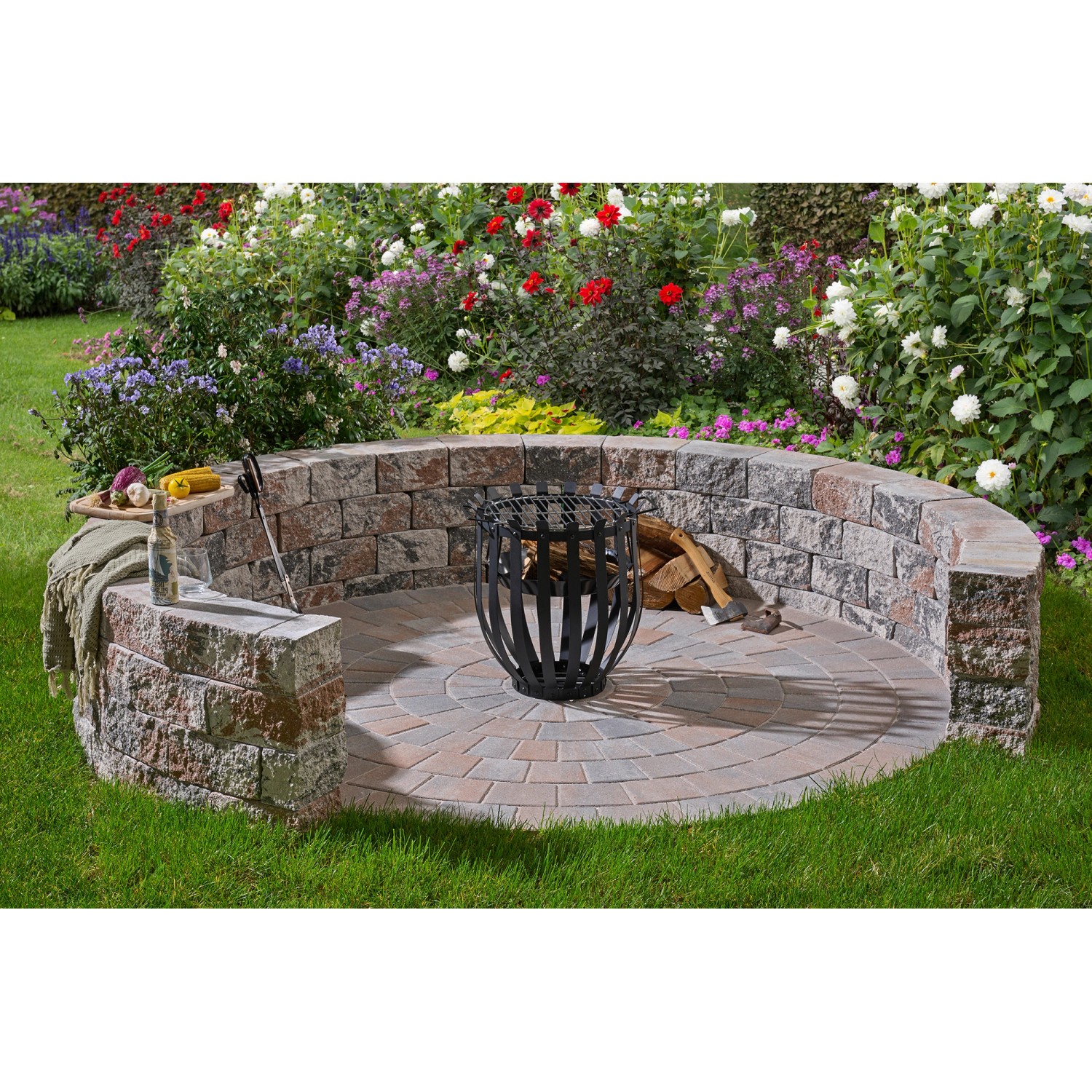 Kann Pflasterkreis Casalina Ø 197 cm x 6 cm Juranuanciert kaufen bei OBI