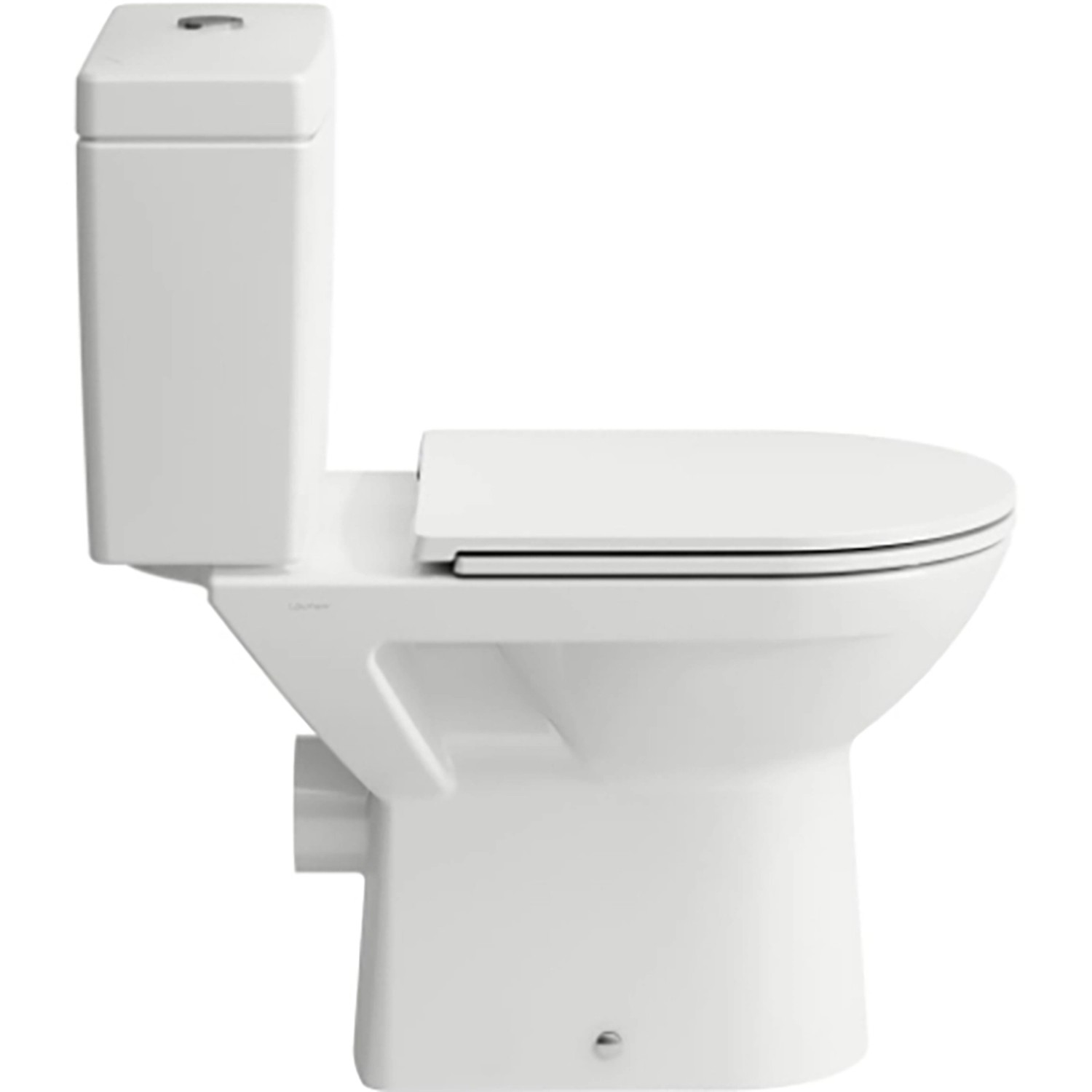 Laufen Stand-WC Pro Abgang Waagerecht ohne Spülkasten und WC-Sitz Weiß ...