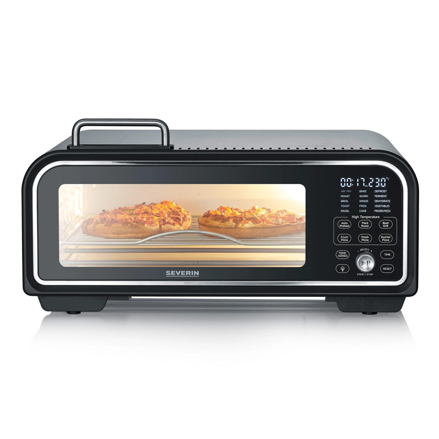 Severin Pizzaofen Serico PG 8575 Digital Display Schwarz kaufen bei OBI