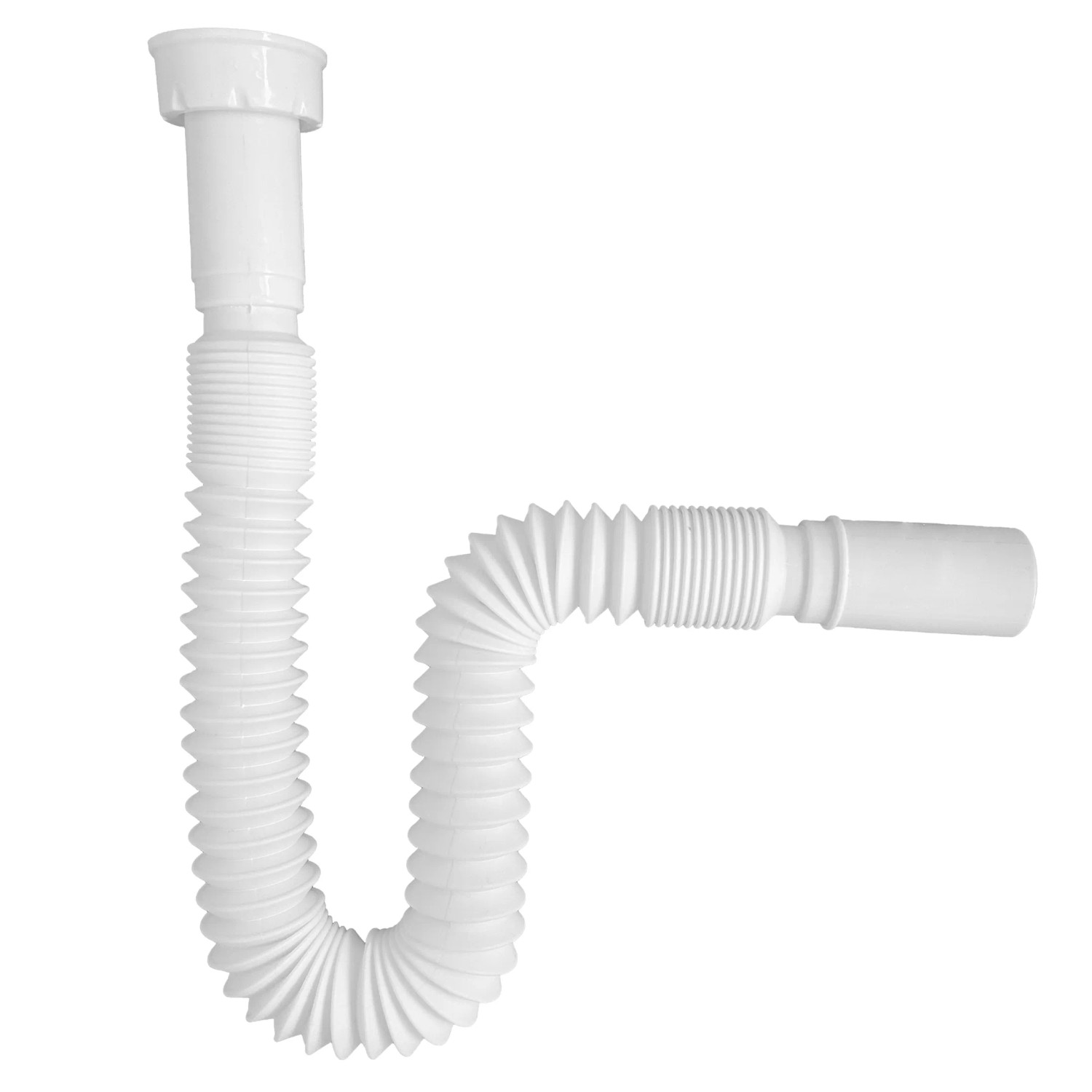 Kirchhoff Siphon Anschlussrohr Magic Pipeflex 1 1/4" x 32 mm Weiß ...