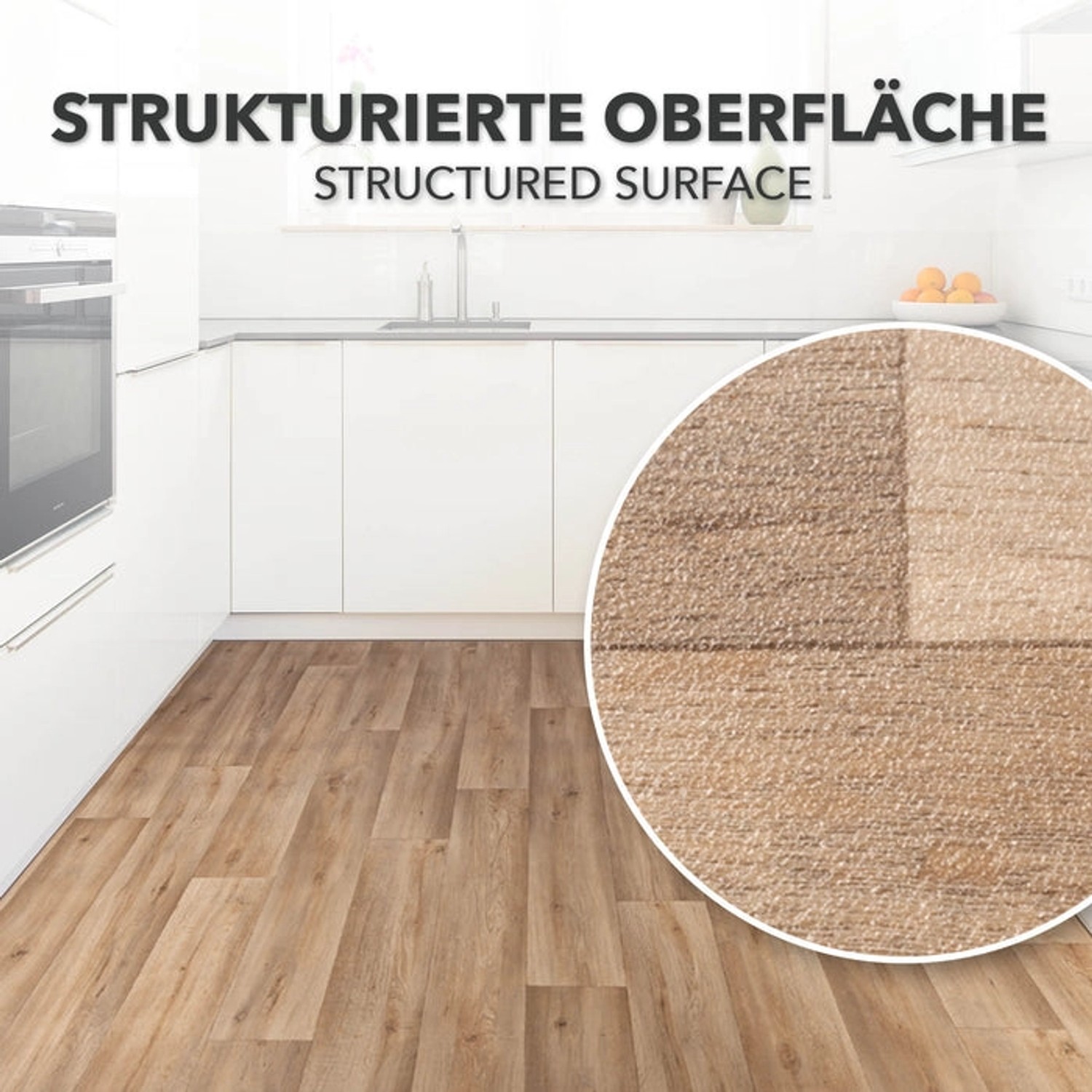 Karat CV Bodenbelag Atlantic Silk Oak 973M PVC Boden Holzoptik ...