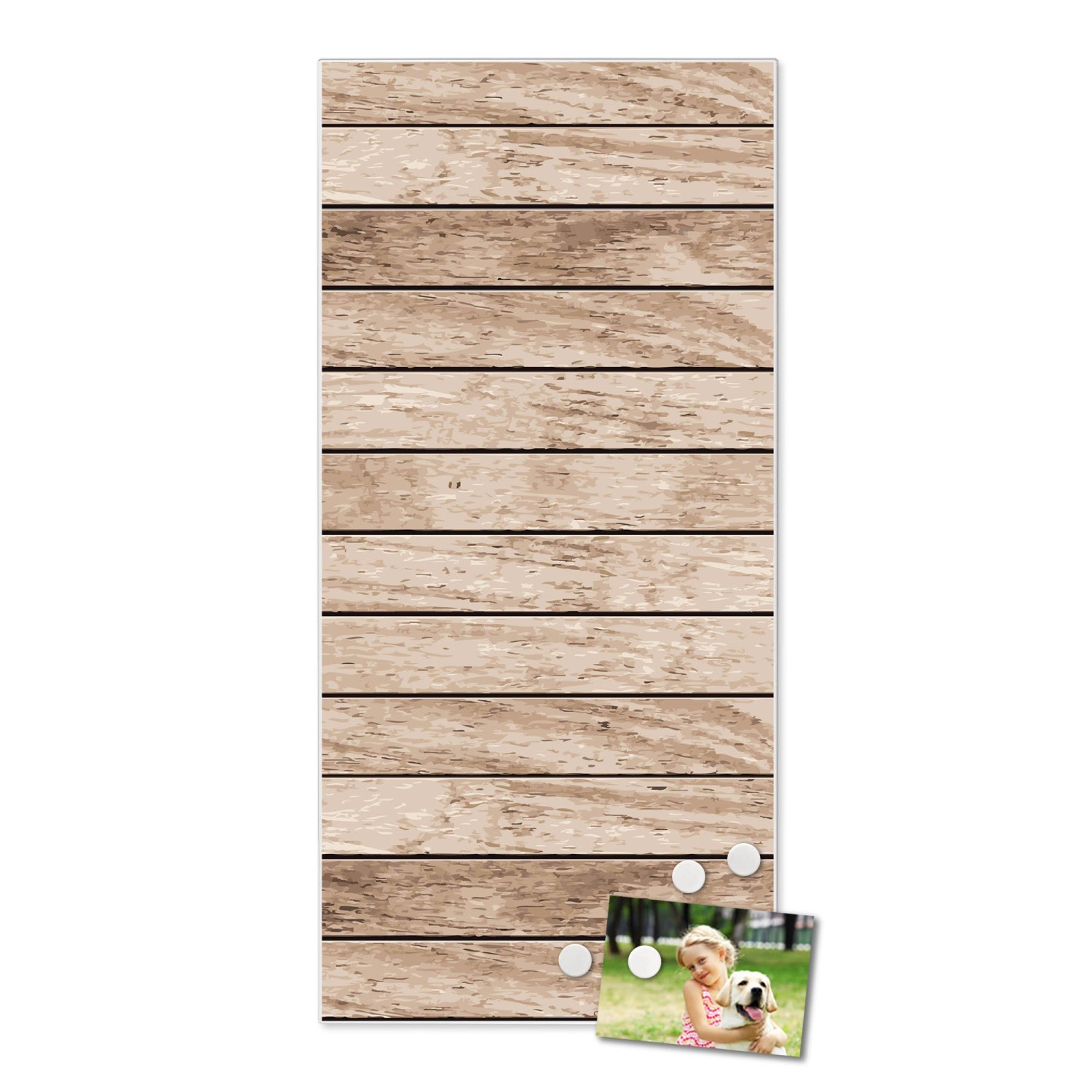 Banjado Magnettafel 37x78cm Magnetwand Weiß Aus Metall Magnetpinnwand ...