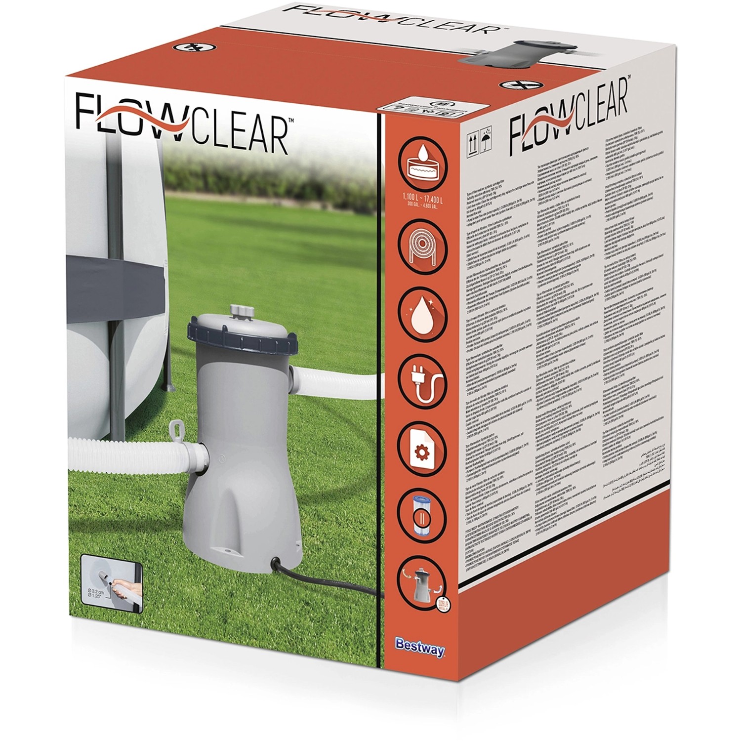 Bestway 800 gal Pool Filterpumpe kaufen bei OBI