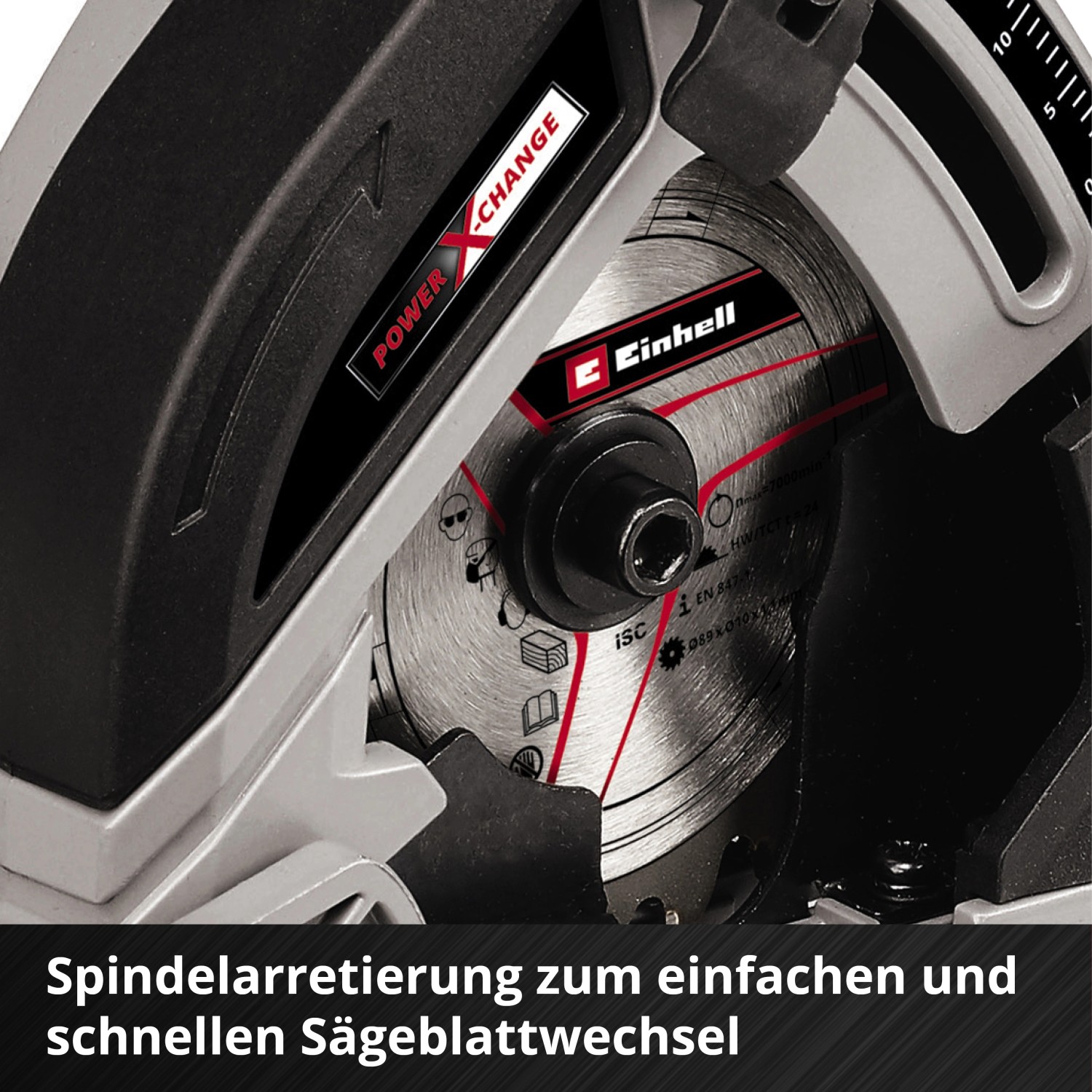 Einhell Akku-Mini Handkreisssäge TE-CS 18/89 Li Solo bei OBI