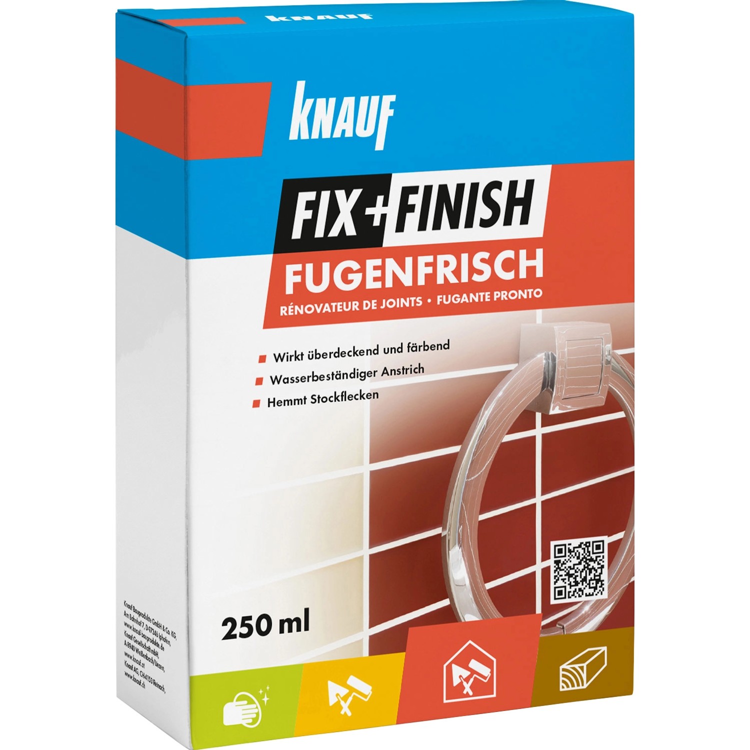 Knauf Fix + Finish Fugenfrisch Weiß 250 ml kaufen bei OBI