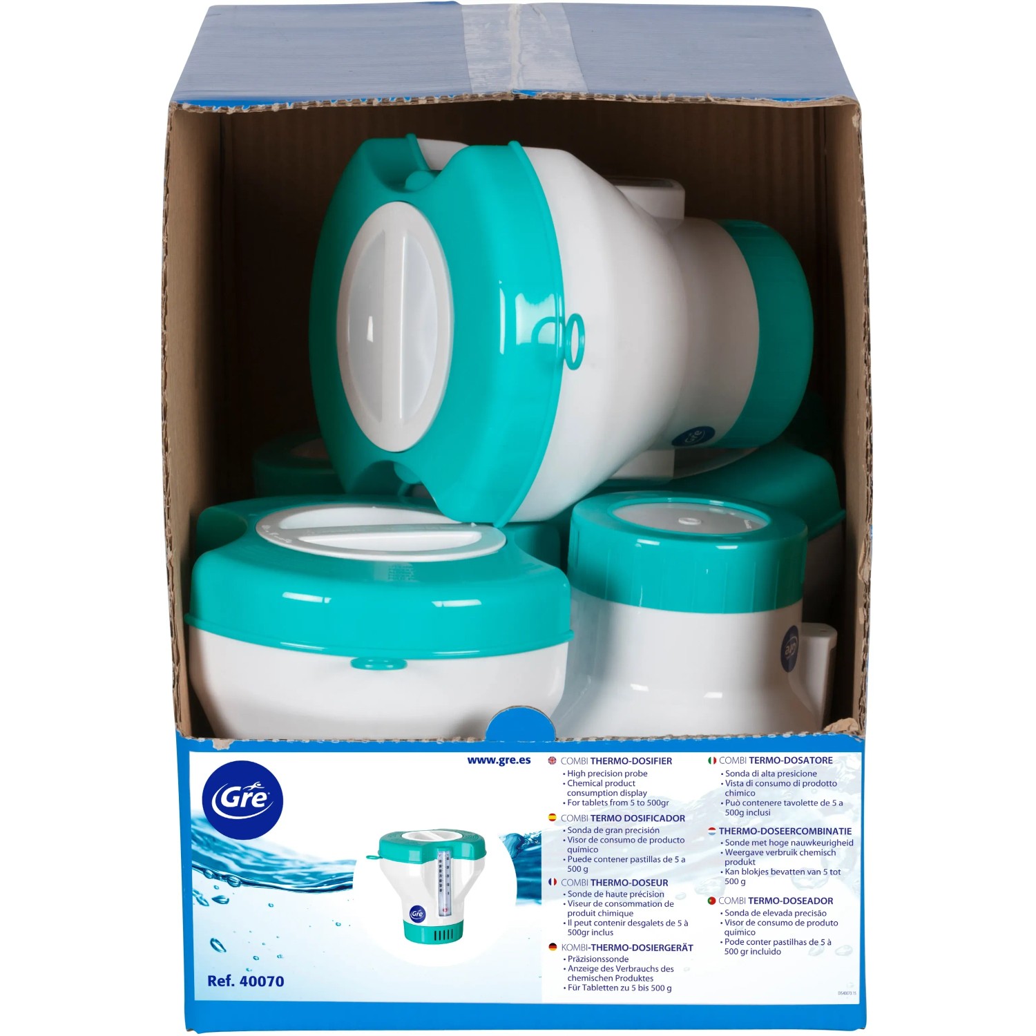 Gre Combi Pool Thermometer mit Dosierer 1,5 kg Kapazität kaufen bei OBI