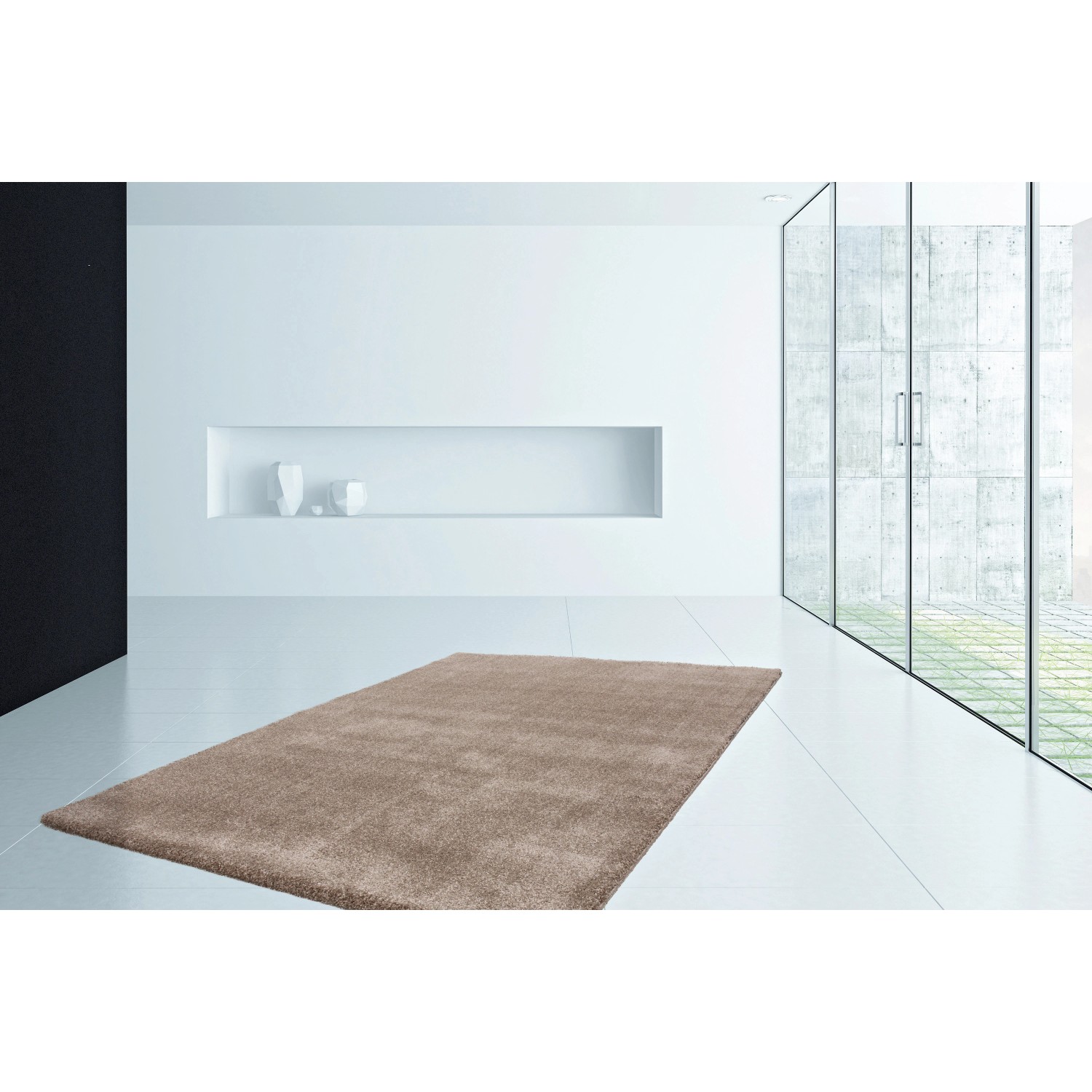 Lalee Teppich Valencia Beige 120 cm x 170 cm kaufen bei OBI
