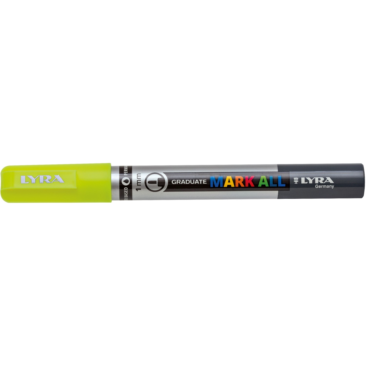 LYRA Mark All Marker für alle Oberflächen Permanent Rundspitze 1mm ...