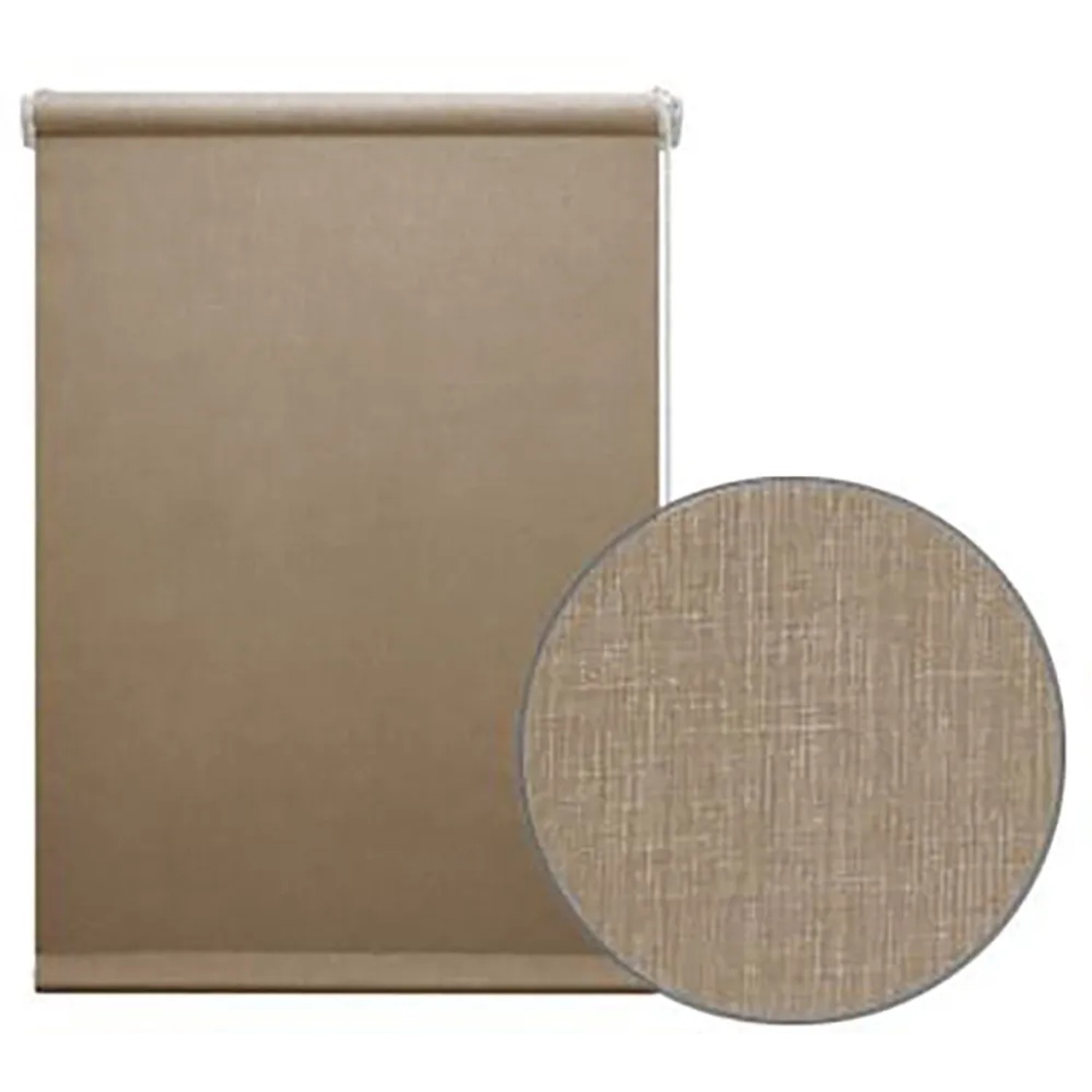 Gardinia EasyFix Rollo Napoli 45 cm x 150 cm Braun kaufen bei OBI