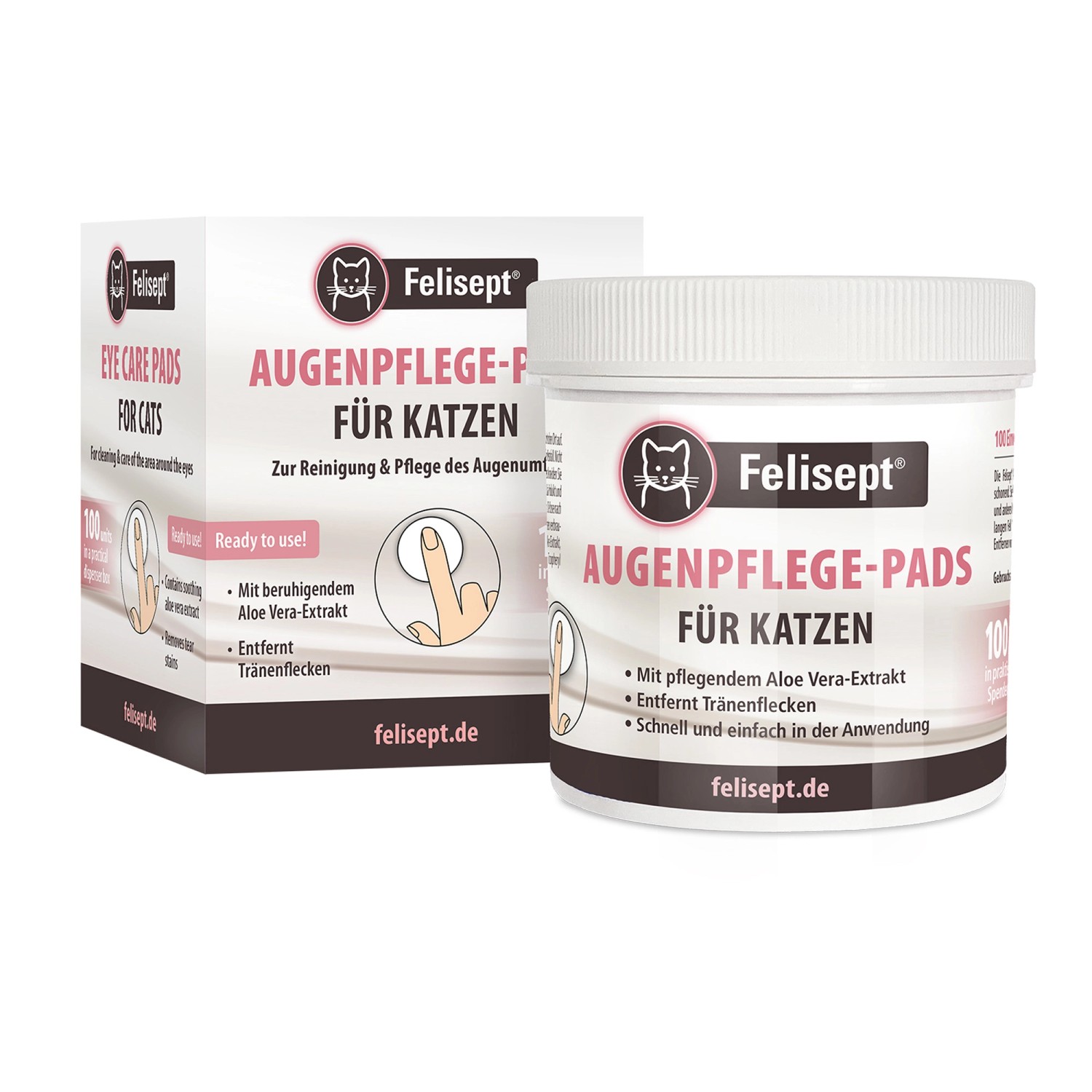Felisept Augenpflege-Pads für Katzen 100 Stück kaufen bei OBI