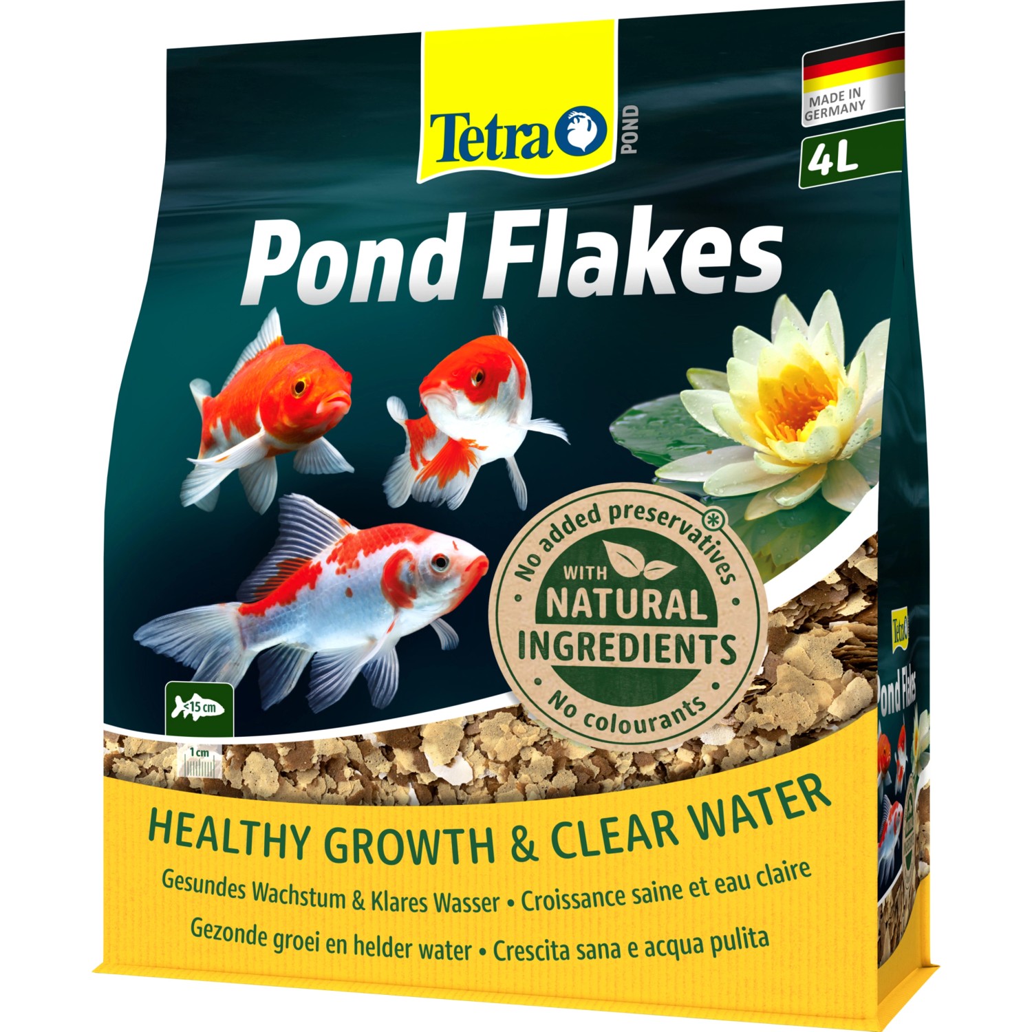 Tetra Pond Fischfutter Flakes 4 l kaufen bei OBI