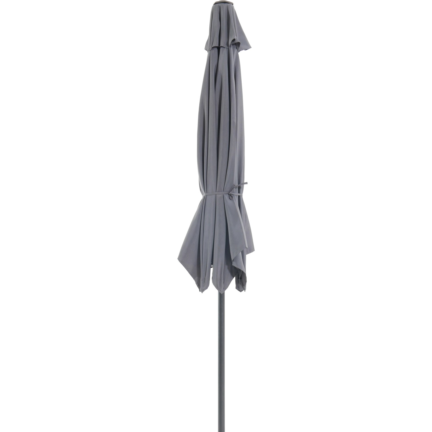 Marktschirm Honolulu Ø 300 cm Anthrazit mit Kurbel kaufen bei OBI