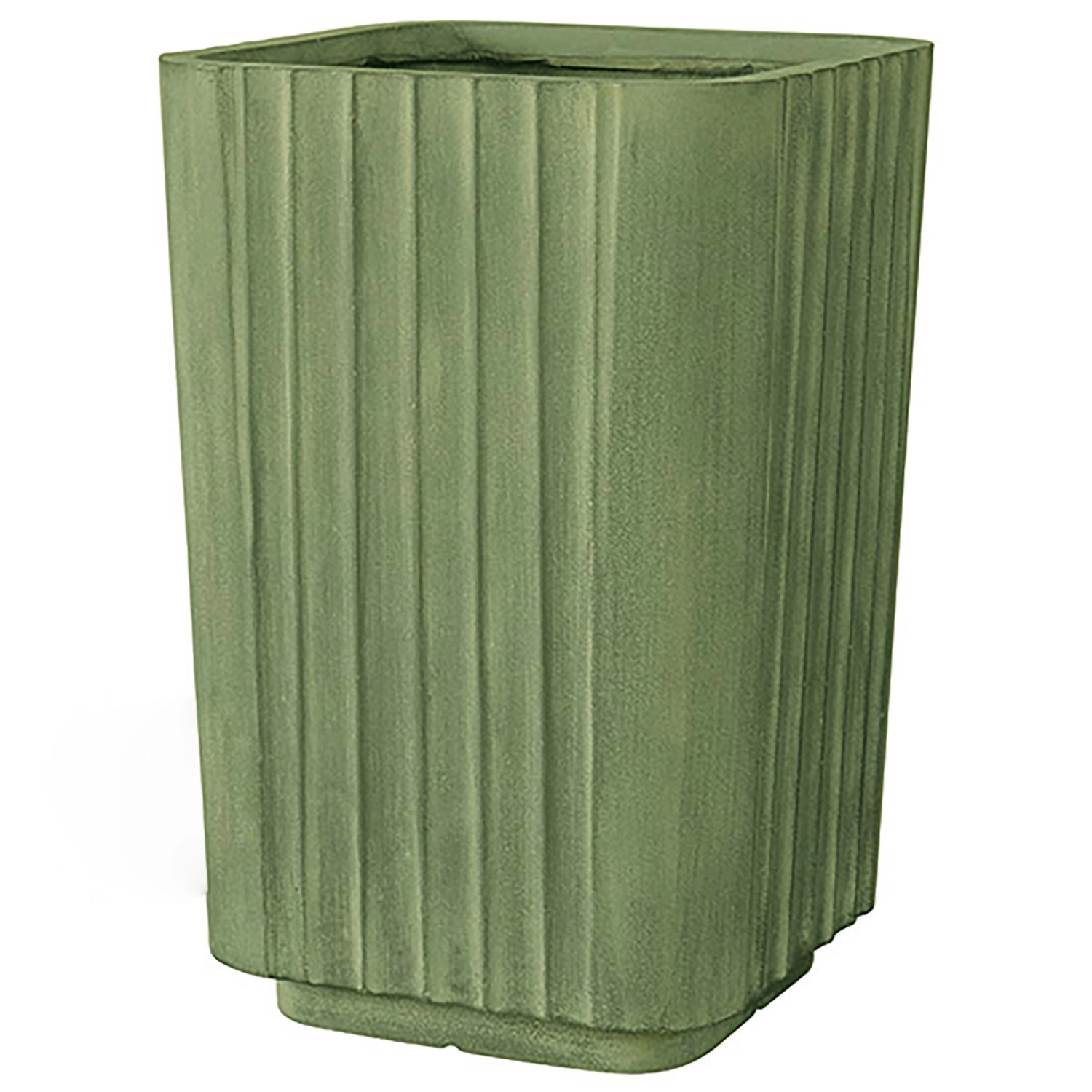 Deroma Pflanztopf Quadro Hoch Link 2er Set Olive kaufen bei OBI