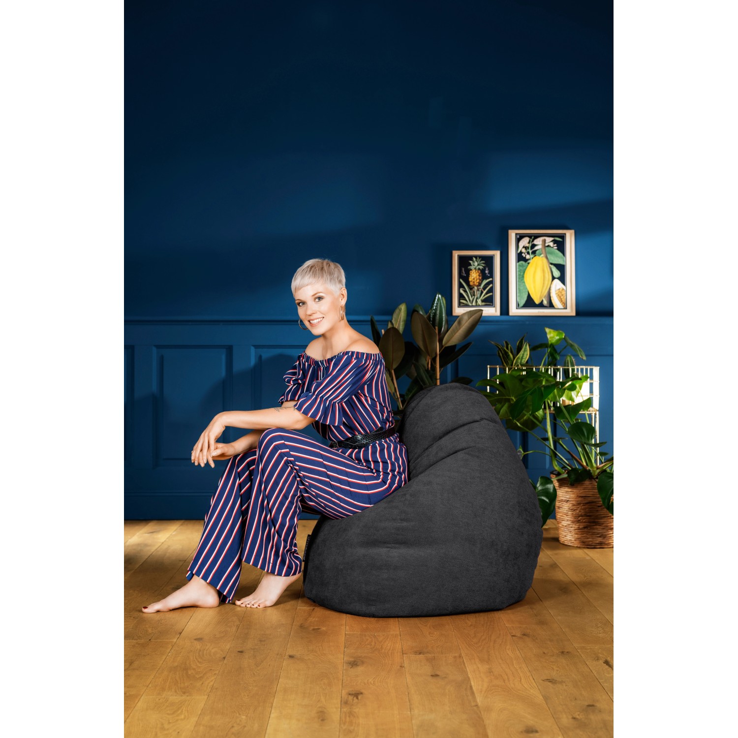 Sitting Point Sitzsack Alfa 300 l Schwarz kaufen bei OBI