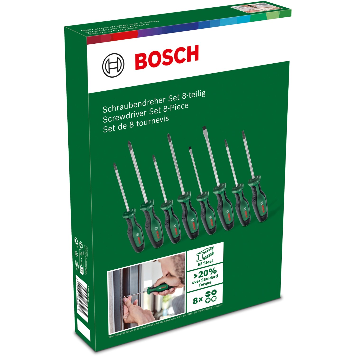 Bosch Schraubendreher Set 8-teilig kaufen bei OBI