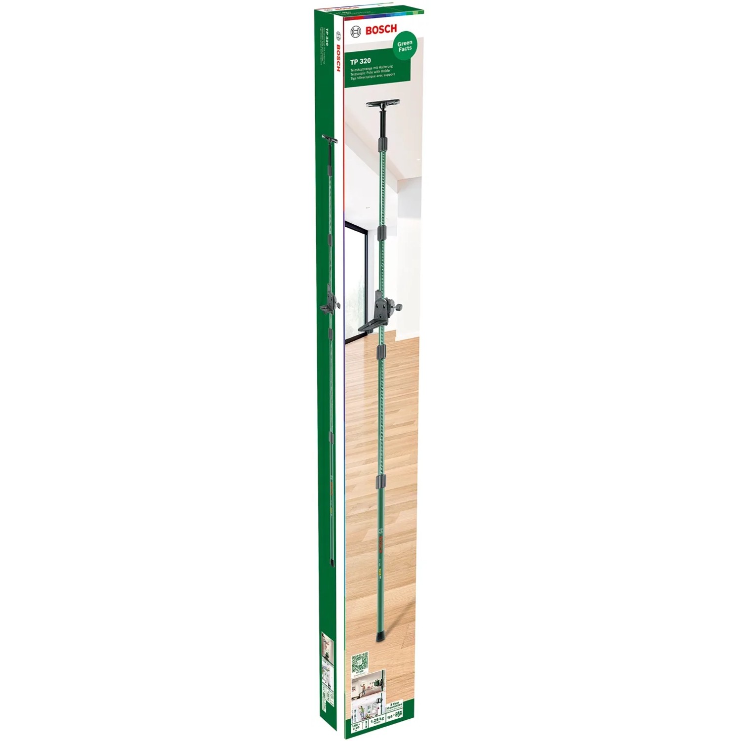 Bosch Teleskopstange TP 320 Regulierbare Höhe 106 cm - 320 cm kaufen ...