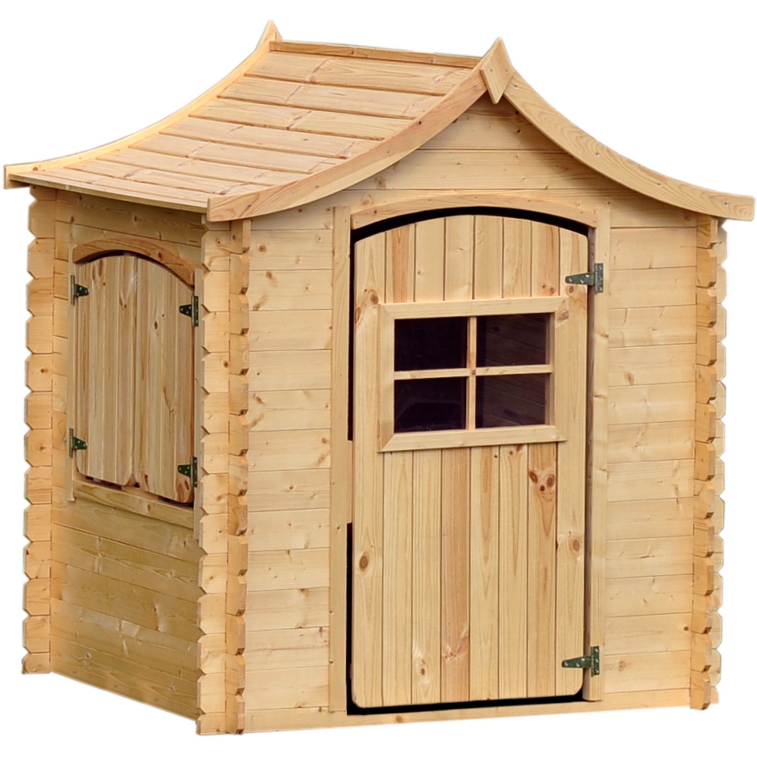 Timbela Kinderspielhaus Holz M550-1 1,1 m² ohne Boden im japanischen ...