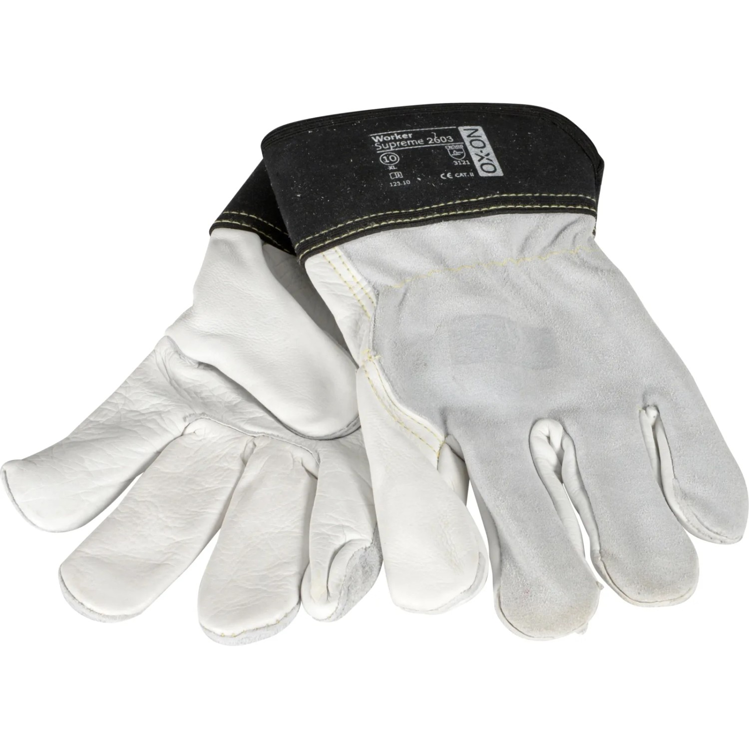 OX-ON Handschuh Worker Supreme 2603 Schwarz-Grau-Weiß Gr. 12 kaufen bei OBI