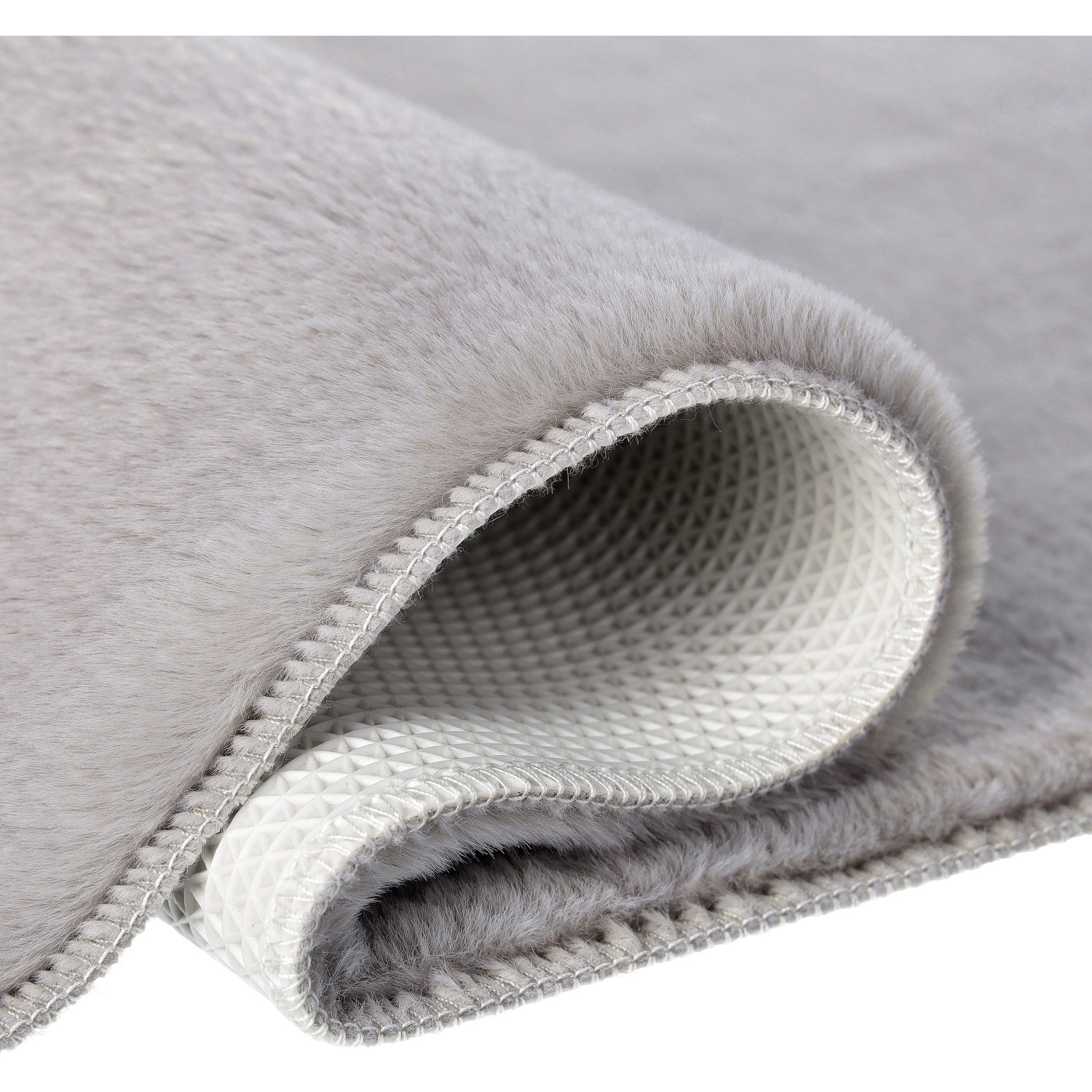 Lalee Badteppich Paradise 67 x 110 cm Silber kaufen bei OBI