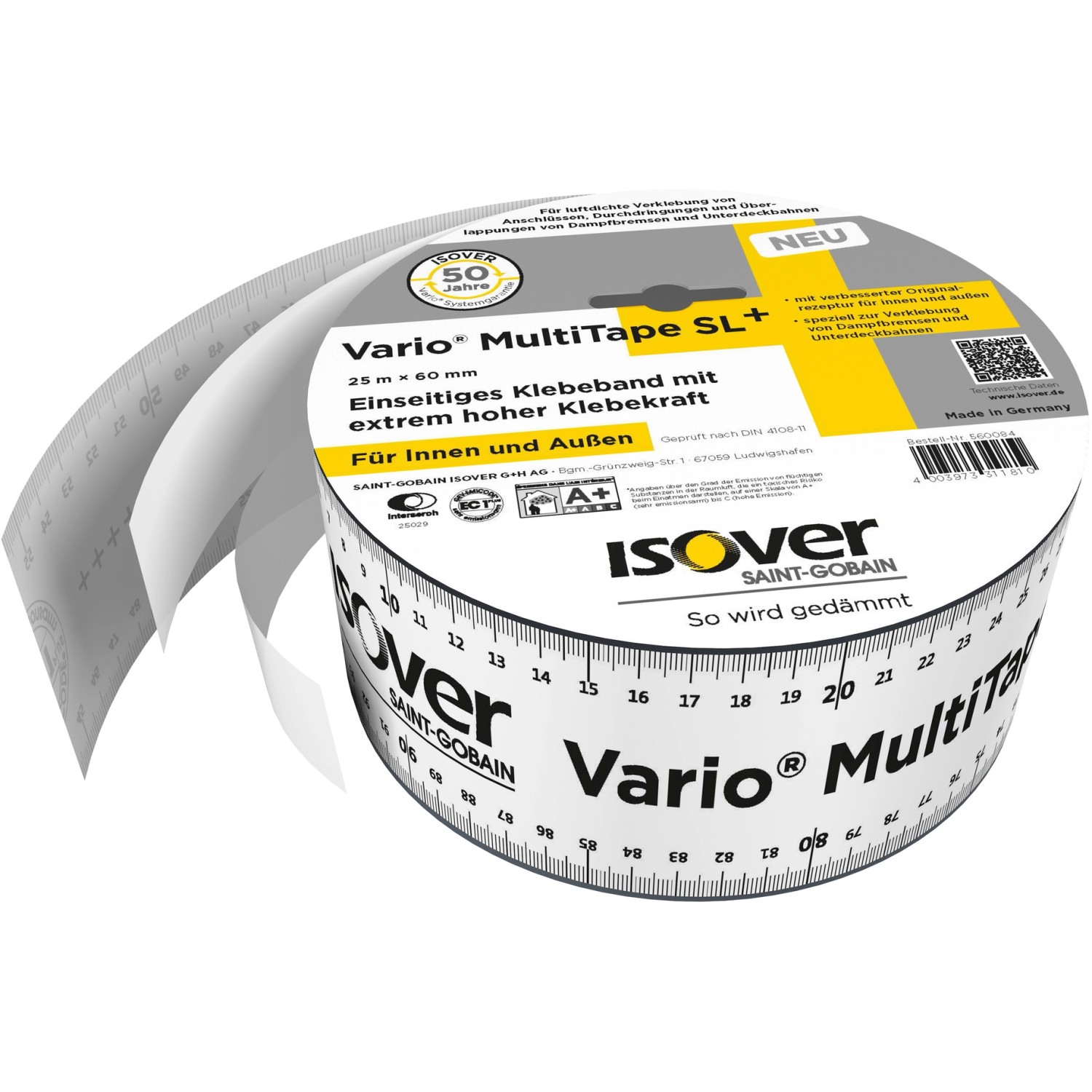 Isover Klebeband Vario MultiTape SL+ 60 mm x 25 m kaufen bei OBI