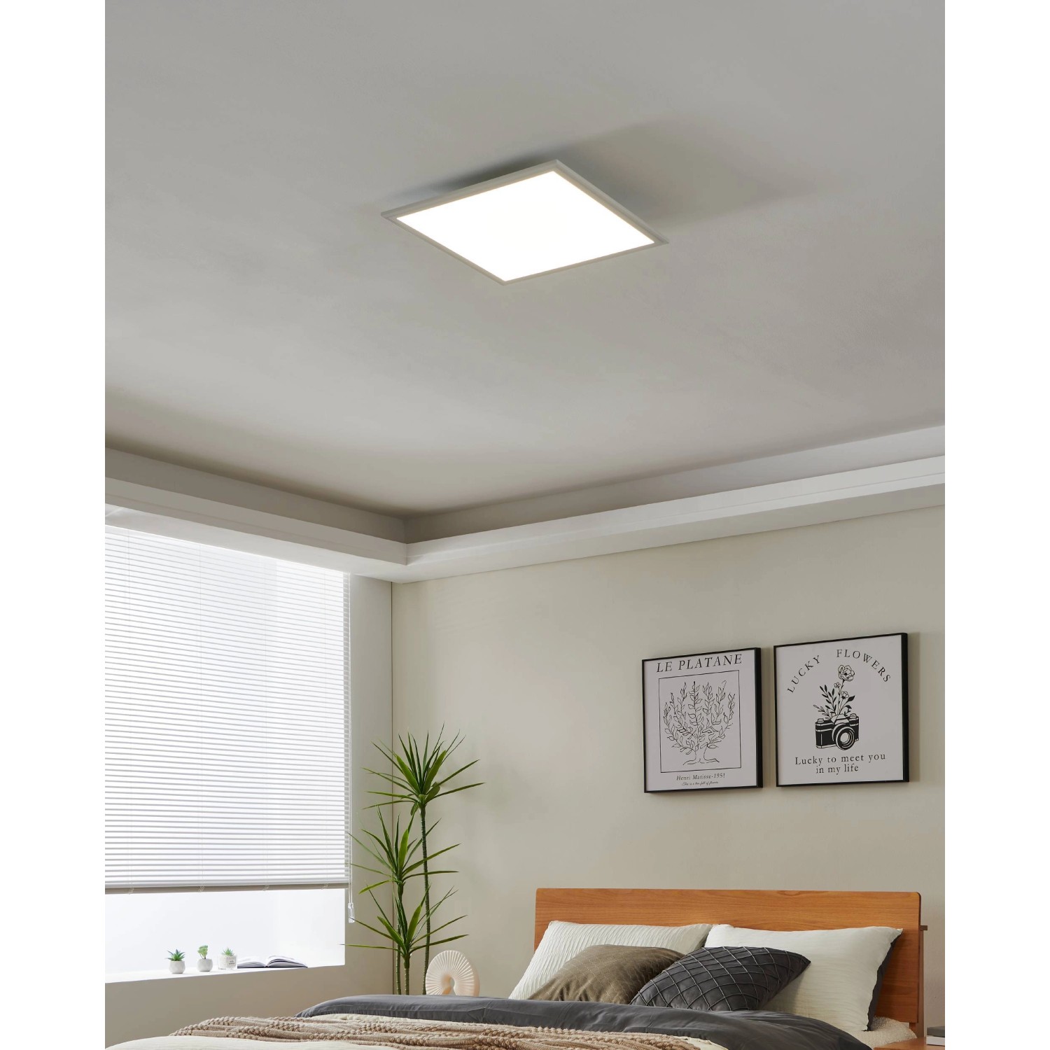 Eglo LED-Panel Salobrena 45 cm x 45 cm Weiß kaufen bei OBI