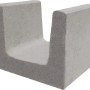 EHL U-Stein Beton Grau 40 x 50 x 40 cm kaufen bei OBI