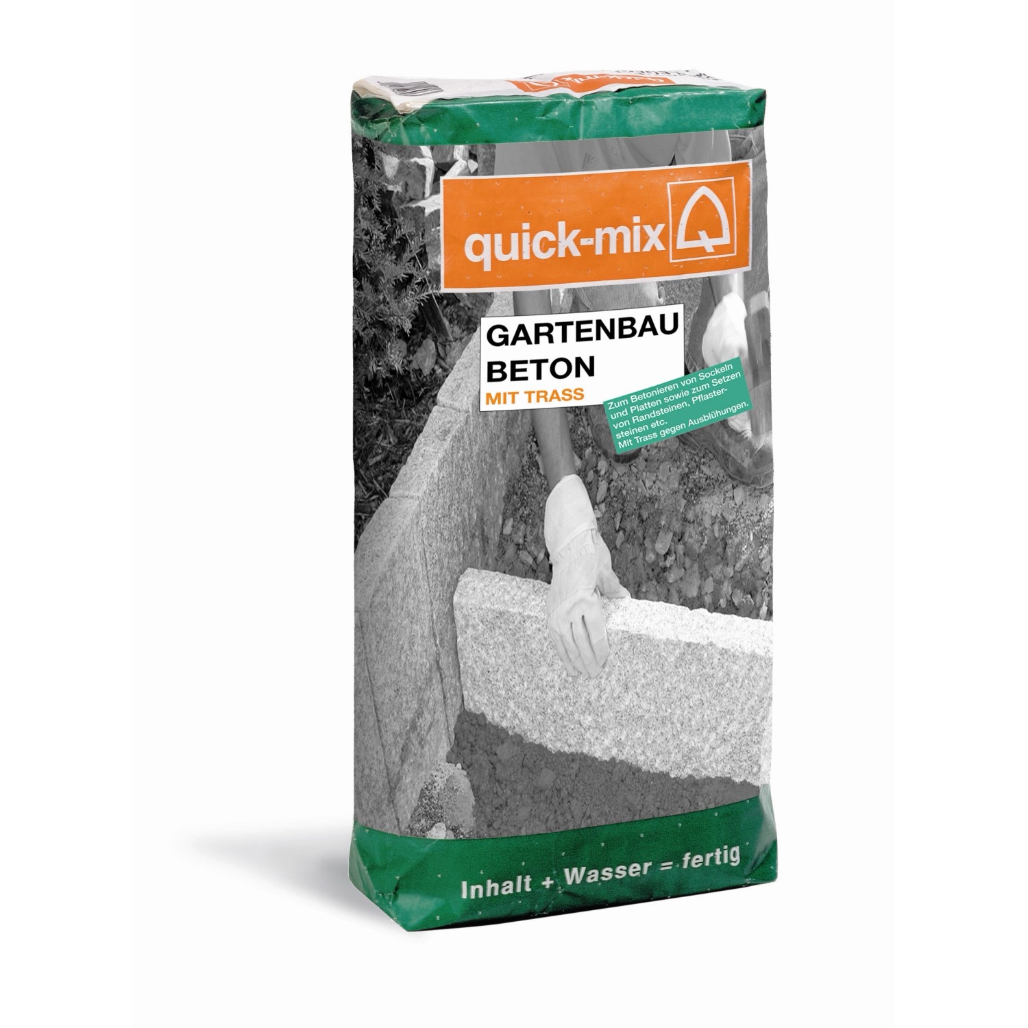 Quick-Mix Gartenbaubeton mit Trass 30 kg kaufen bei OBI